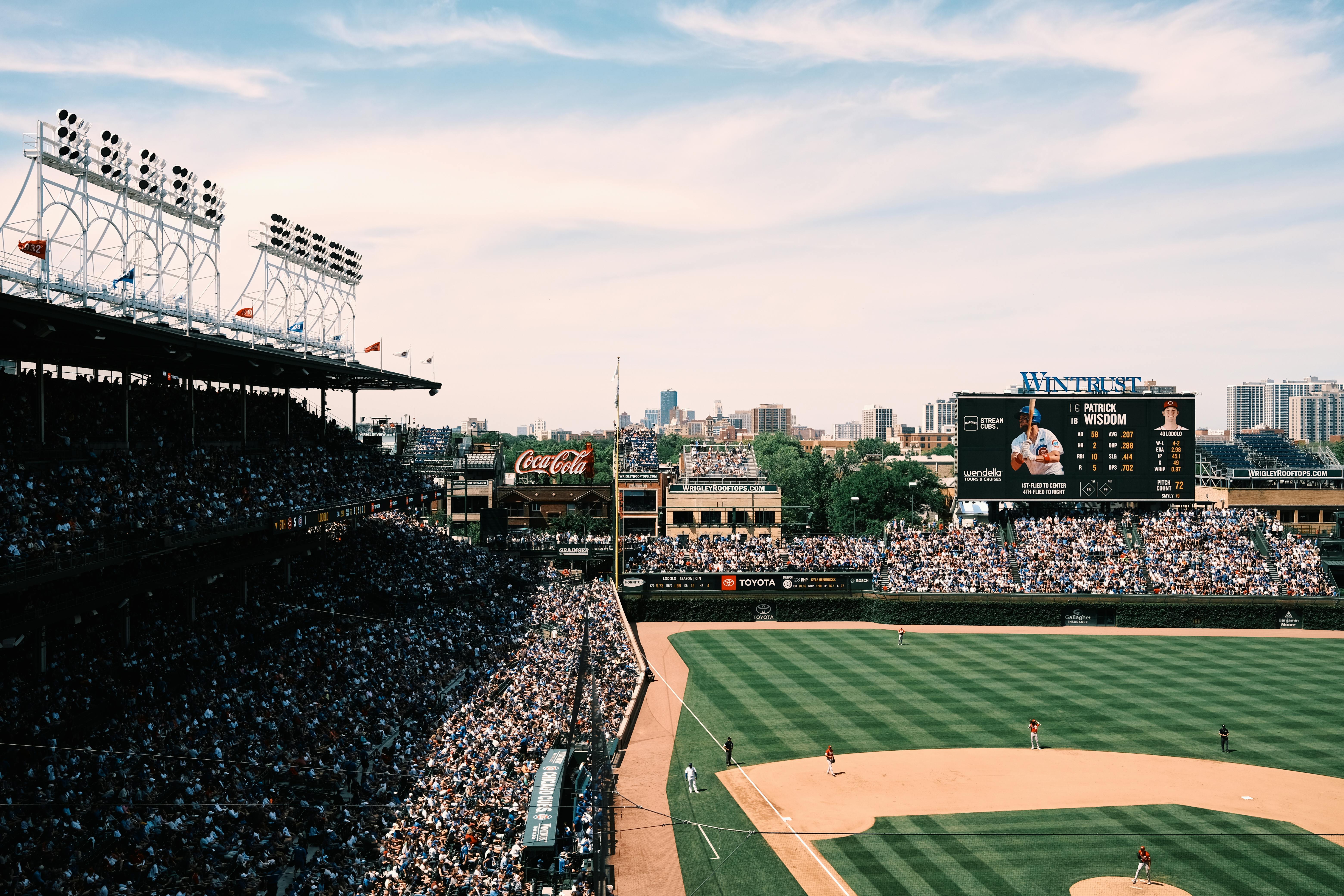 Aerial View of Sports Stadium during Daytime · Free Stock Photo