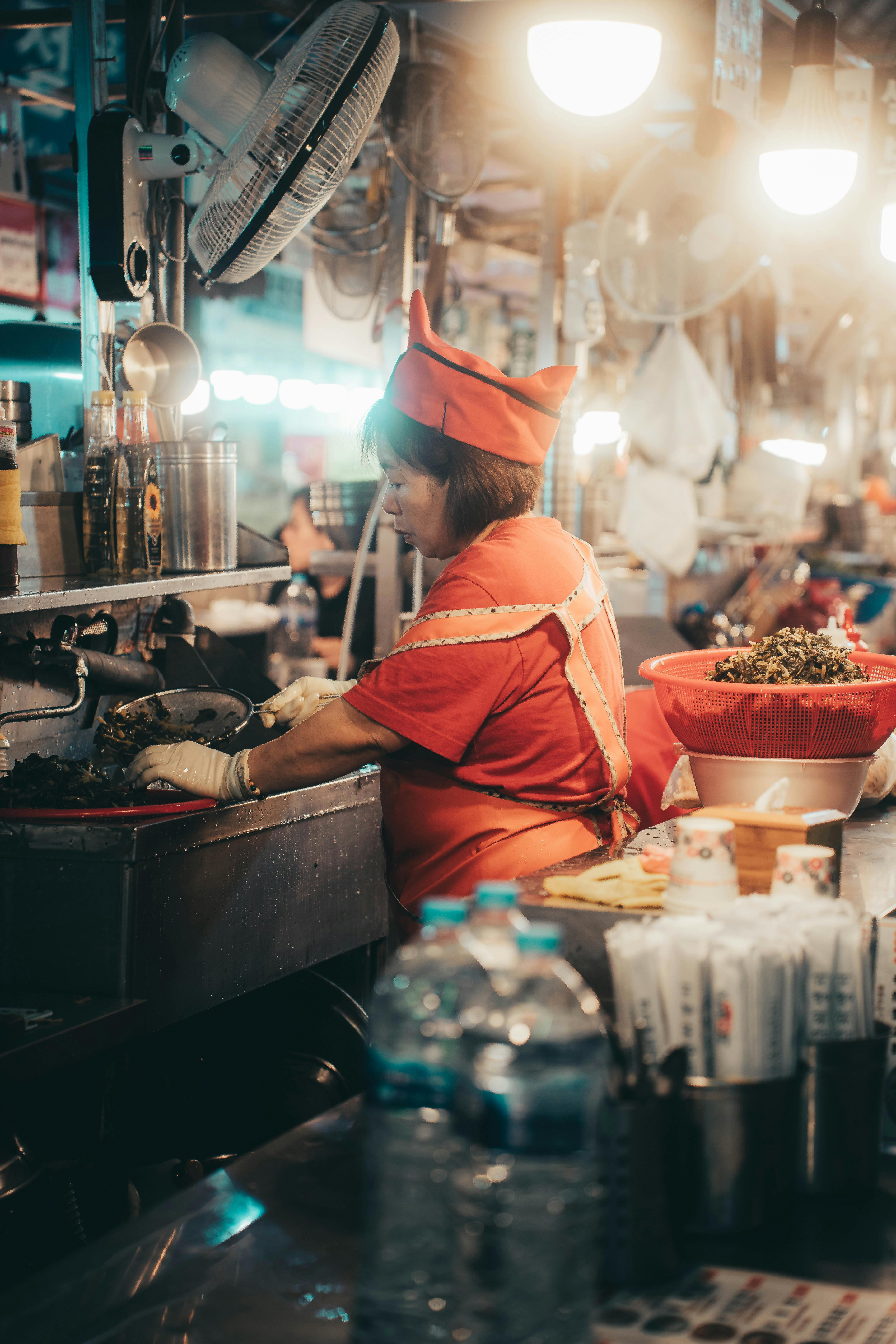 Woman Working in Kitchen · Free Stock Photo