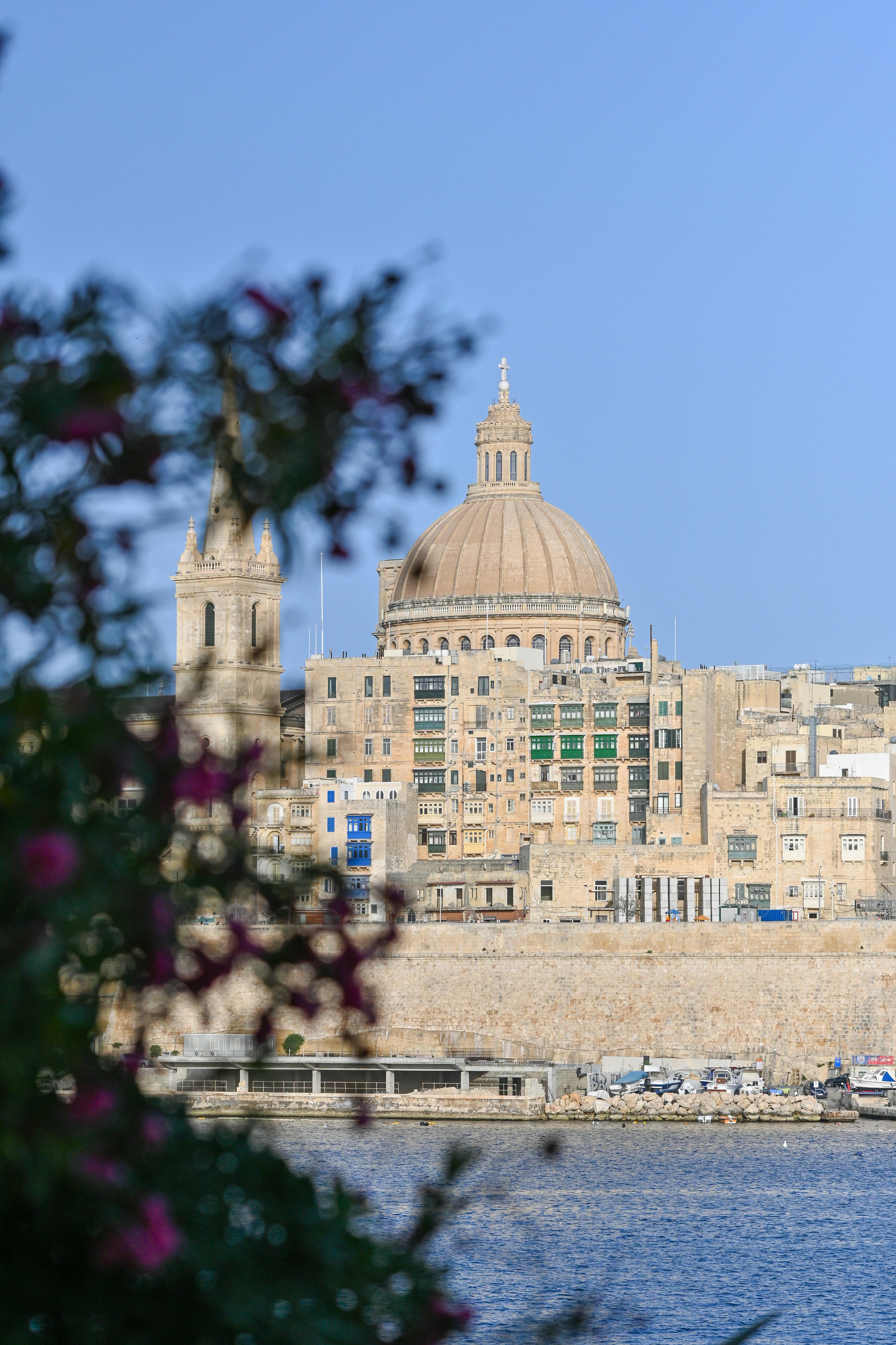 Castle by the Shore i Valletta · Free Stock Photo
