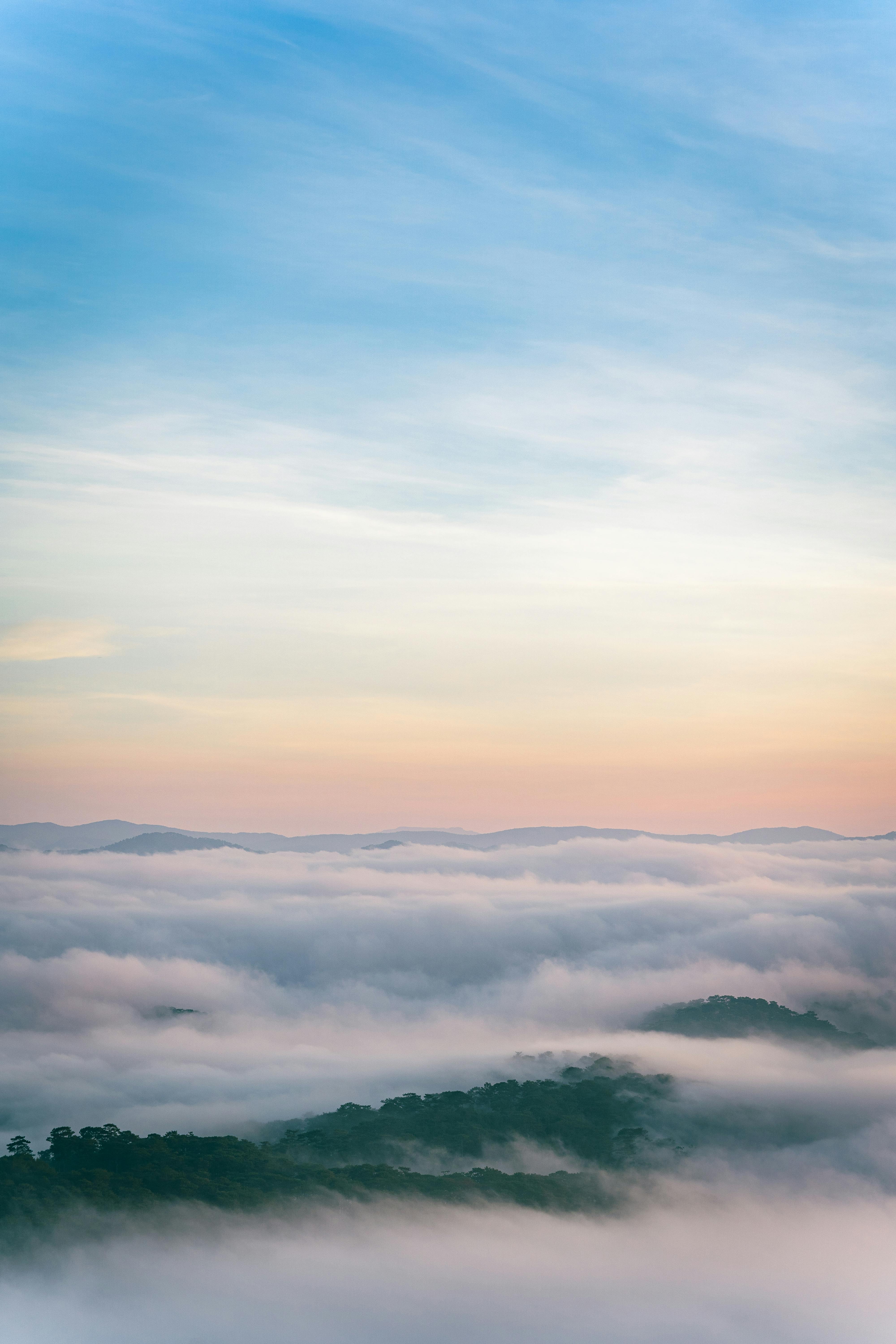 Cloud over Mountain at Sunset · Free Stock Photo
