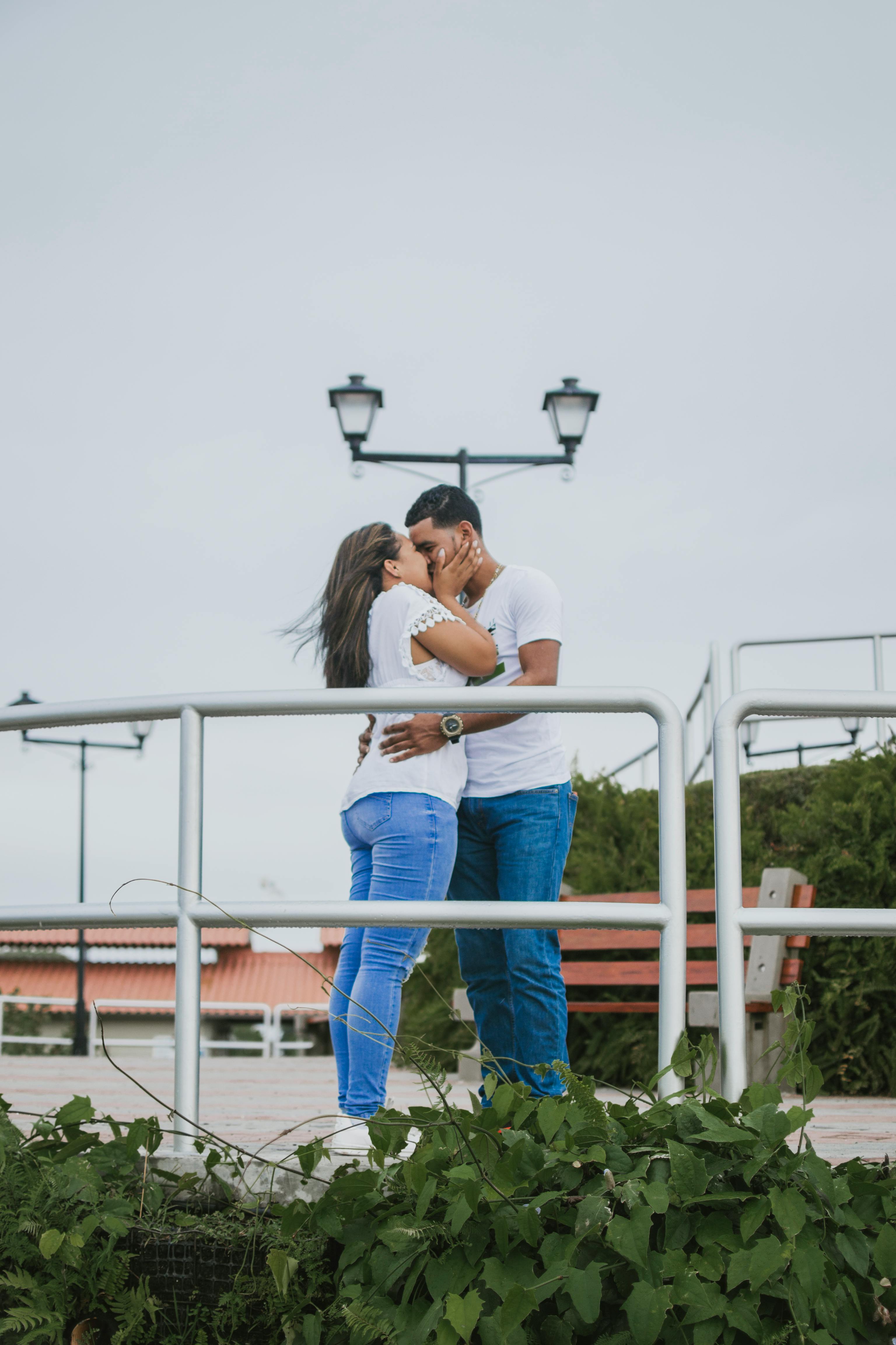 Two People Wearing Blue Jeans · Free Stock Photo