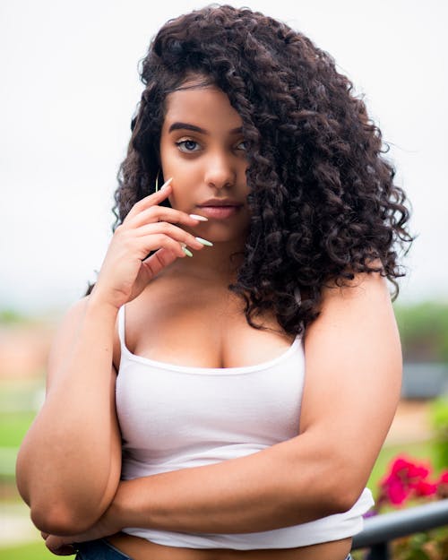 Selective Focus Portrait Photo of Woman Holding Posing · Free Stock Photo Selective Focus Portrait Photo of Woman Holding Posing · Free Stock Photo
