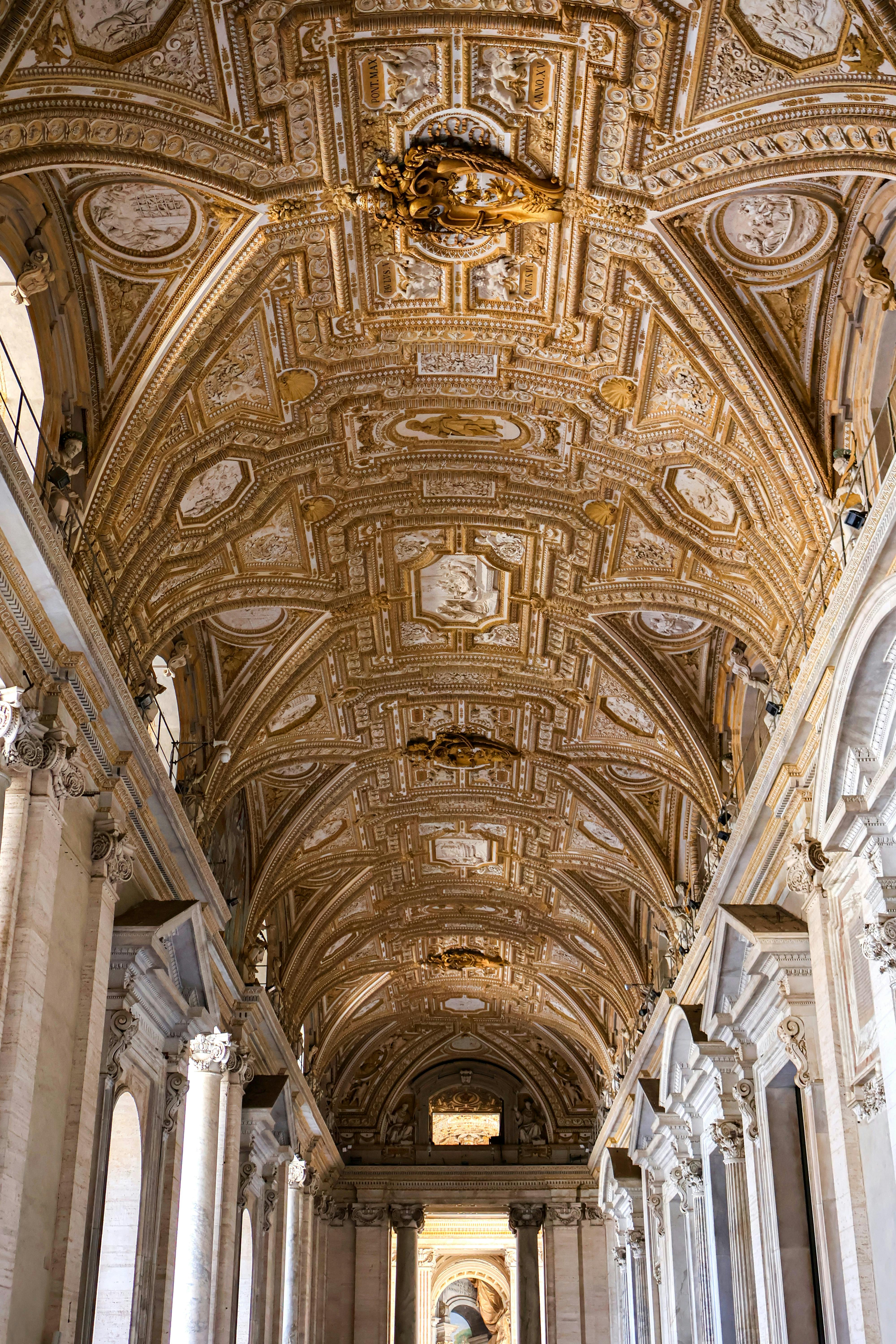 Golden Ceiling in Museum in Vatican · Free Stock Photo