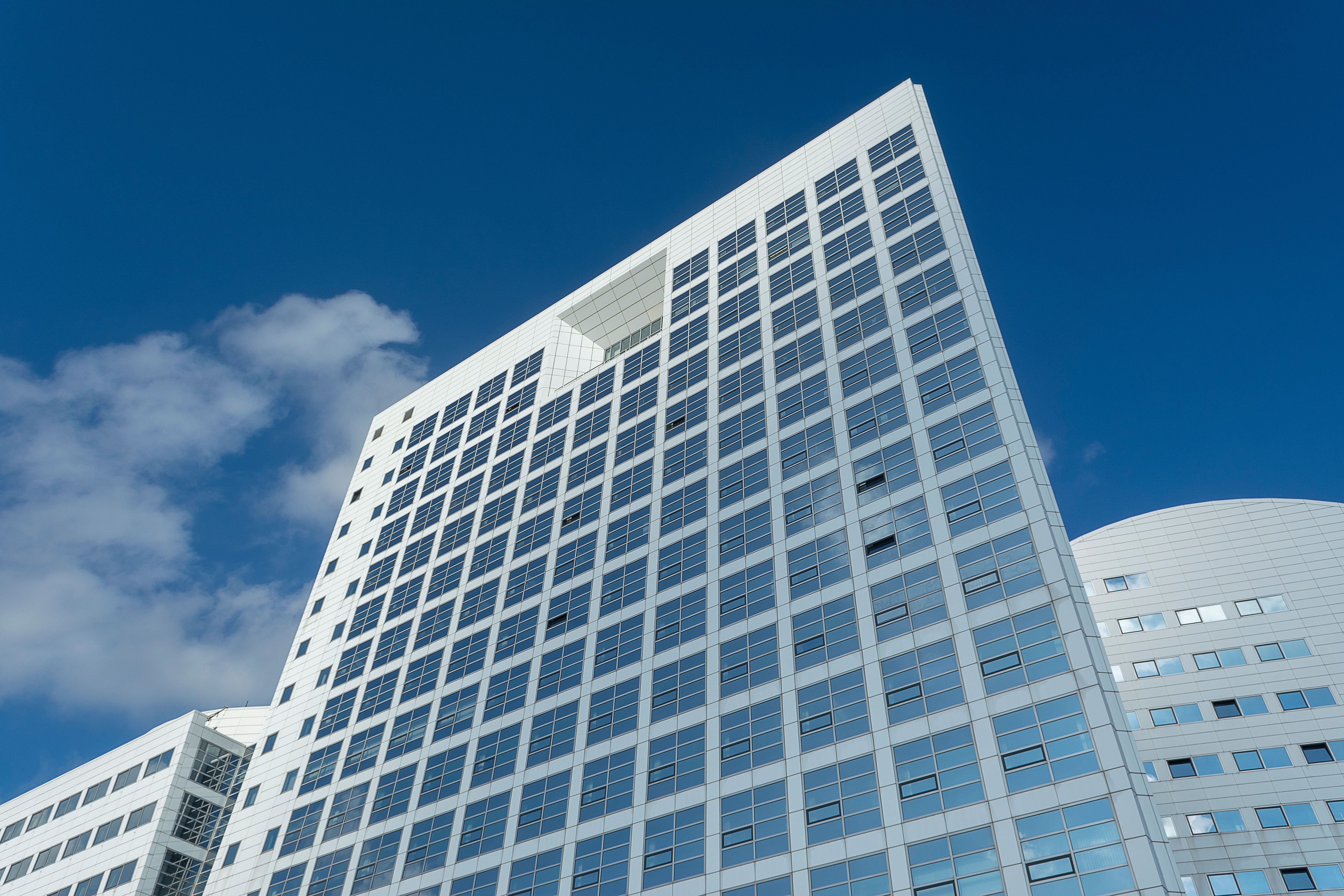Low Angle Shot of the International Criminal Court Building in The ...