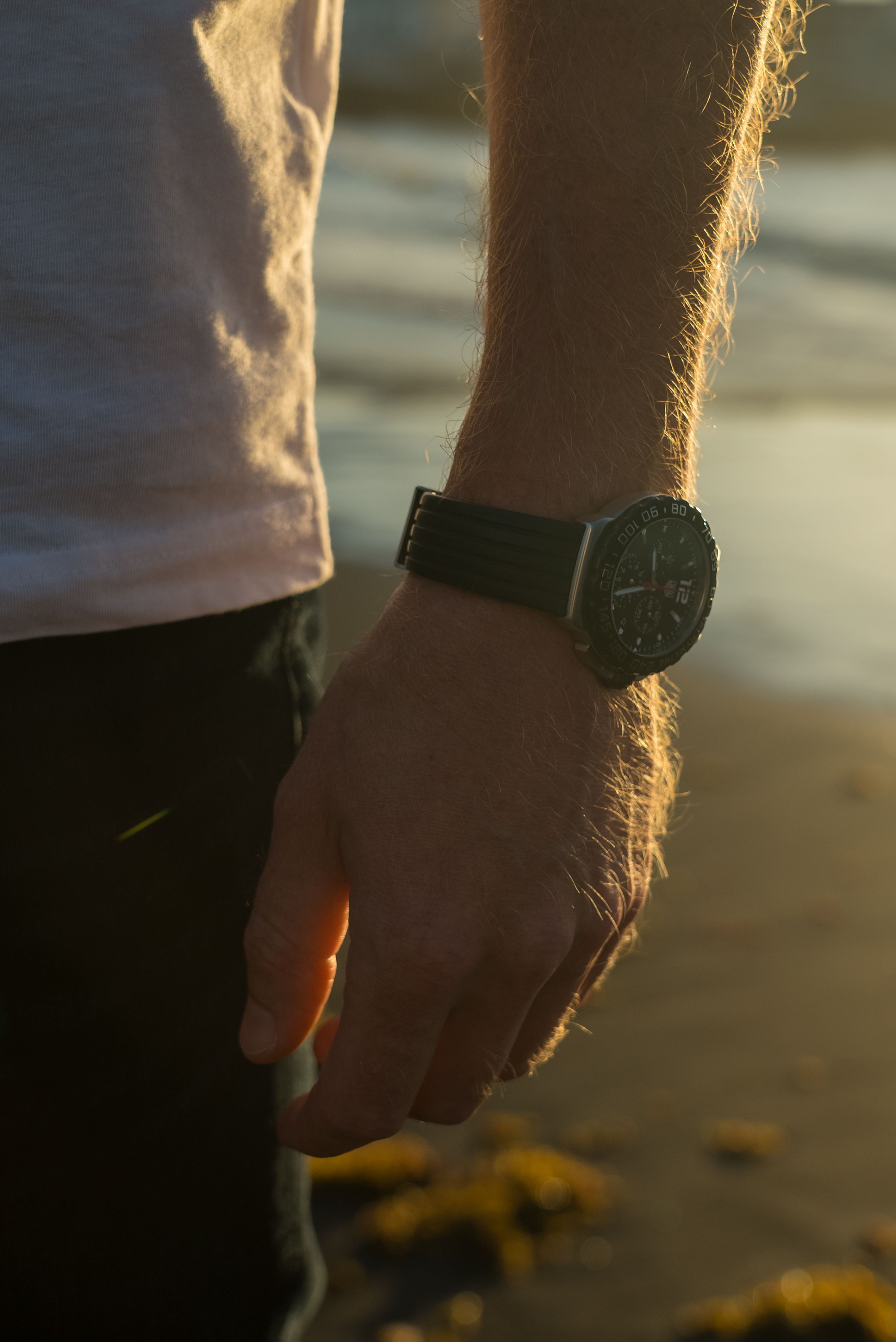 Hand of a Man Wearing a Wristwatch · Free Stock Photo