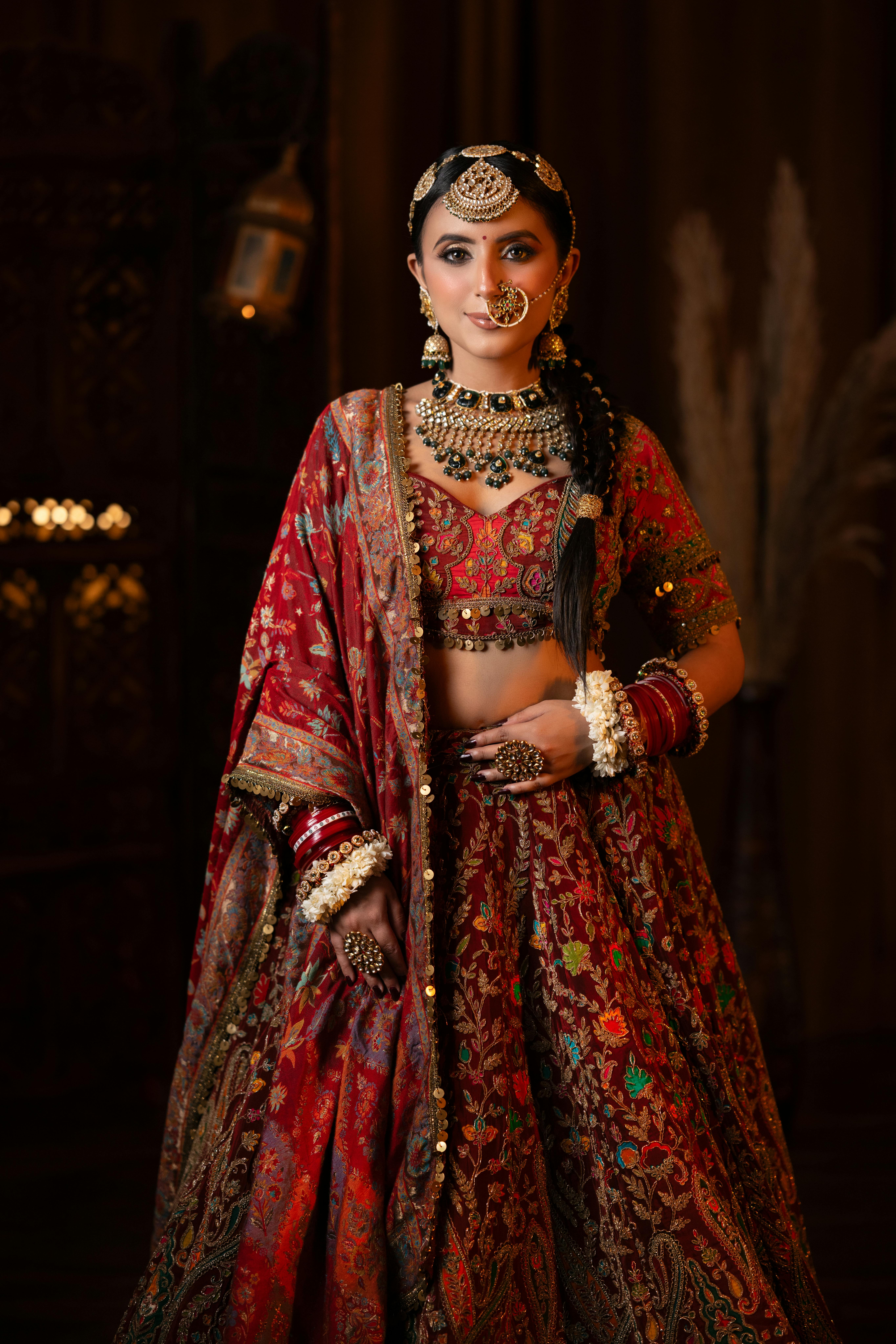 Portrait of Woman in Traditional Clothing · Free Stock Photo