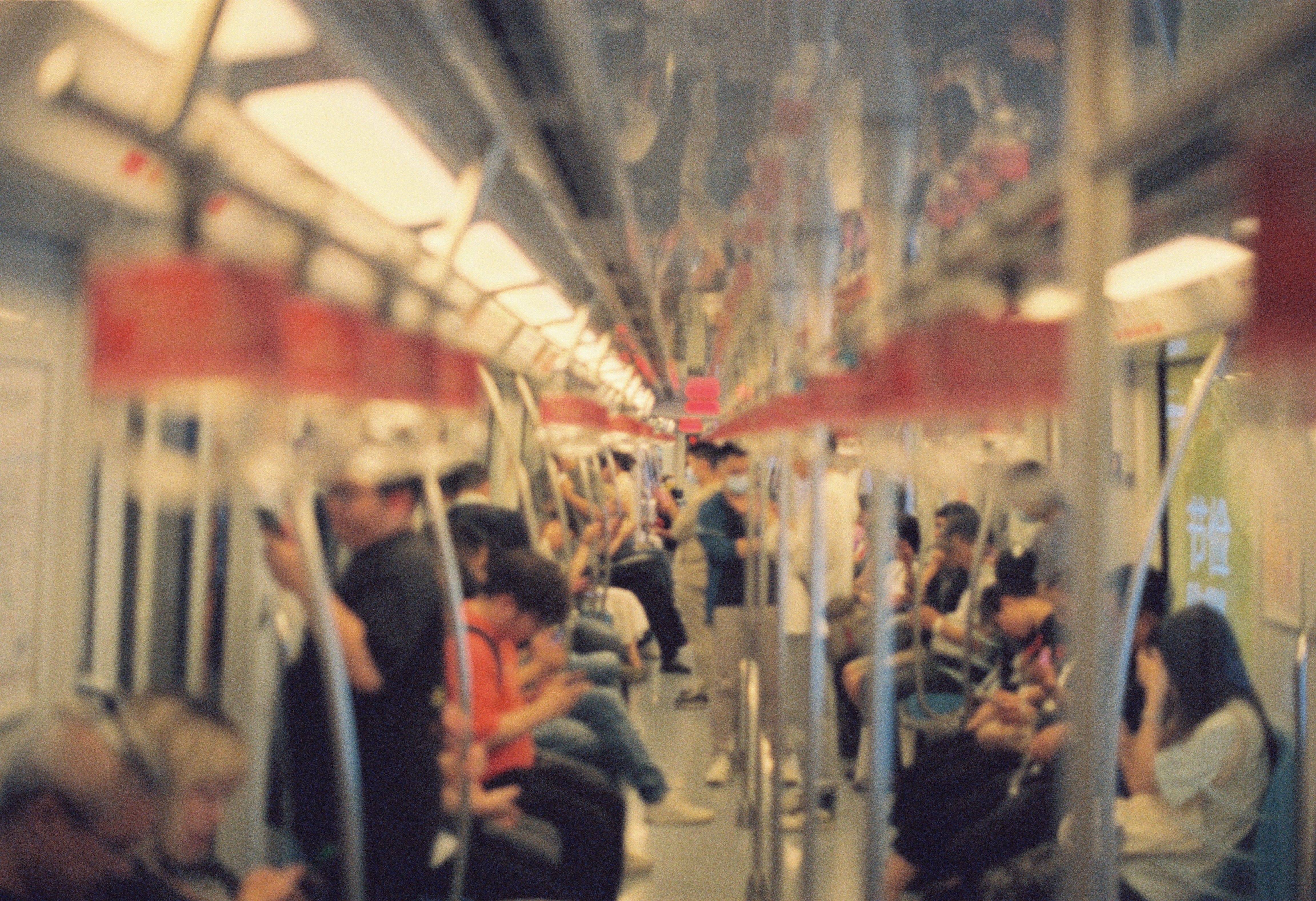 Foto de stock gratuita sobre ambiente urbano, asientos del metro ...