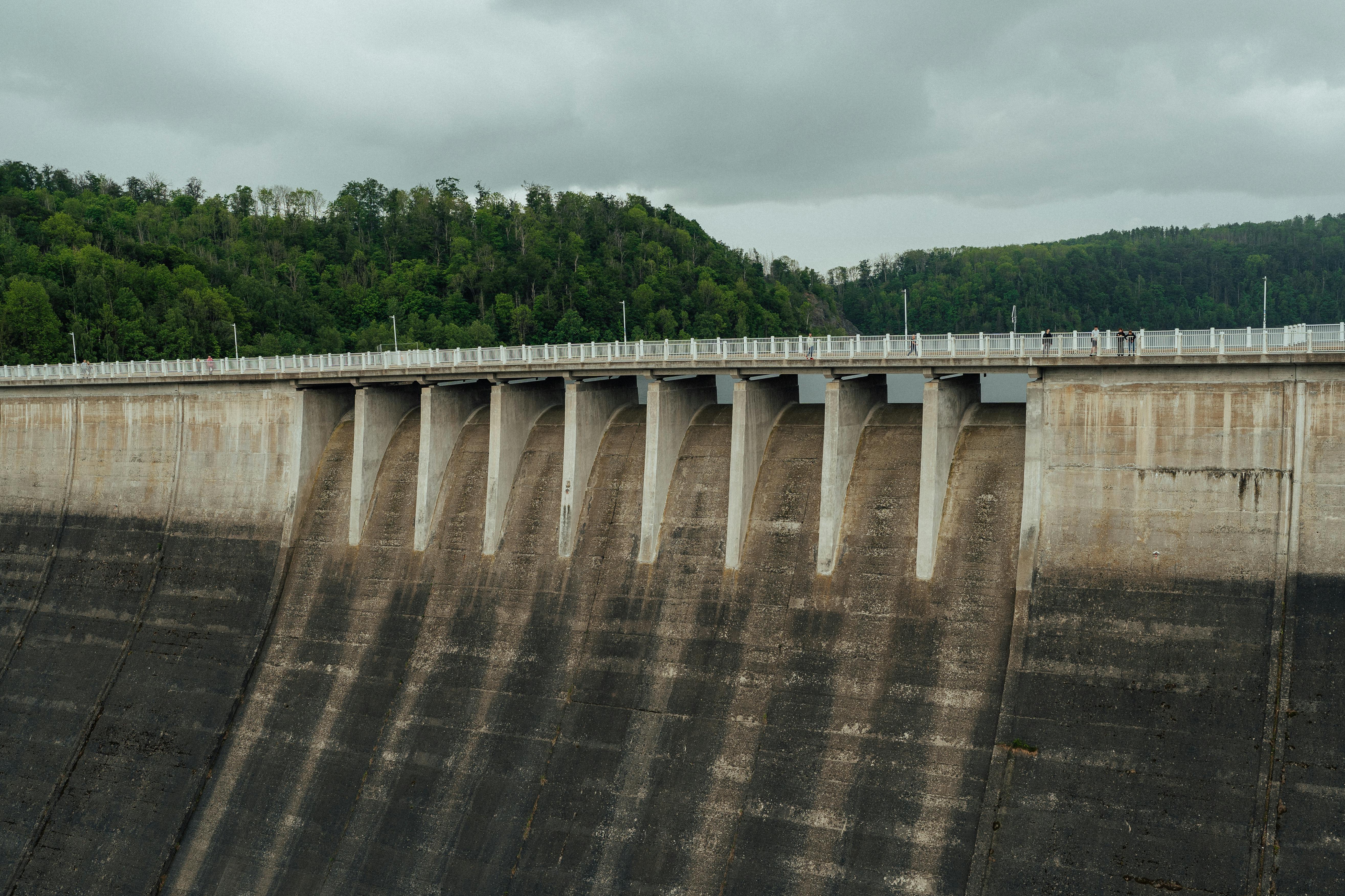 View of the Rappbode Dam in Germany · Free Stock Photo