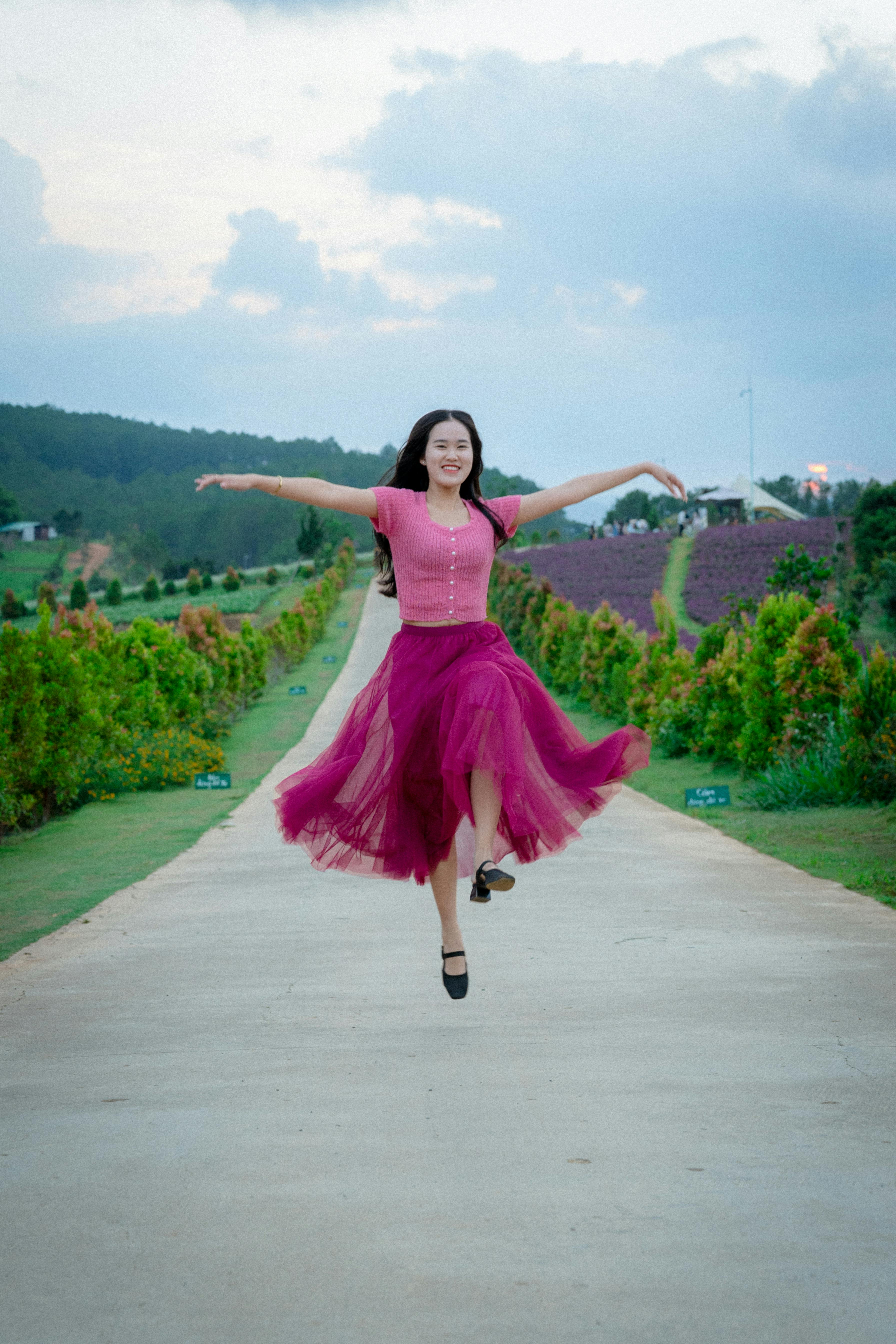 A Woman Jumping · Free Stock Photo