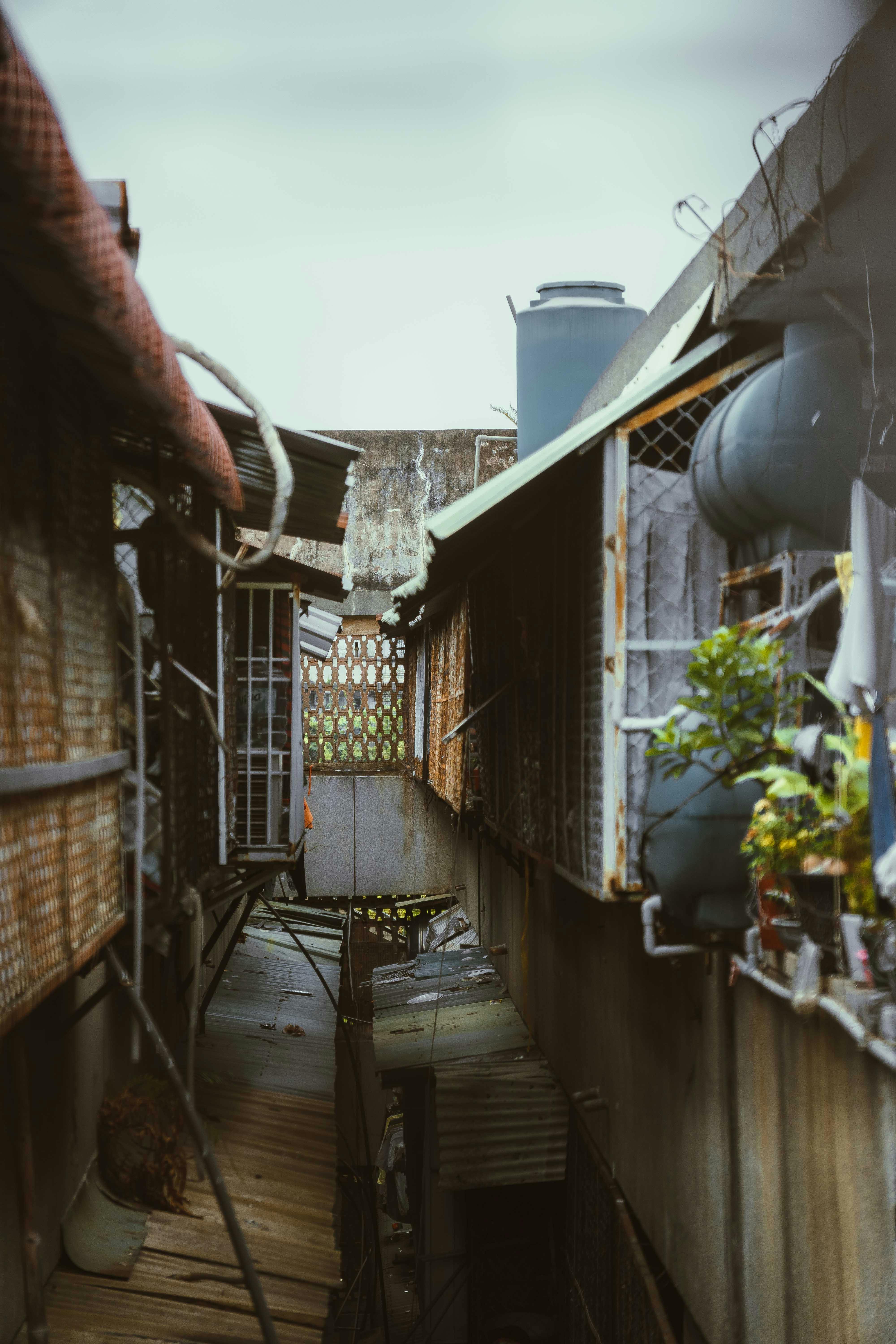 Narrow Gap Between Peoples Houses · Free Stock Photo