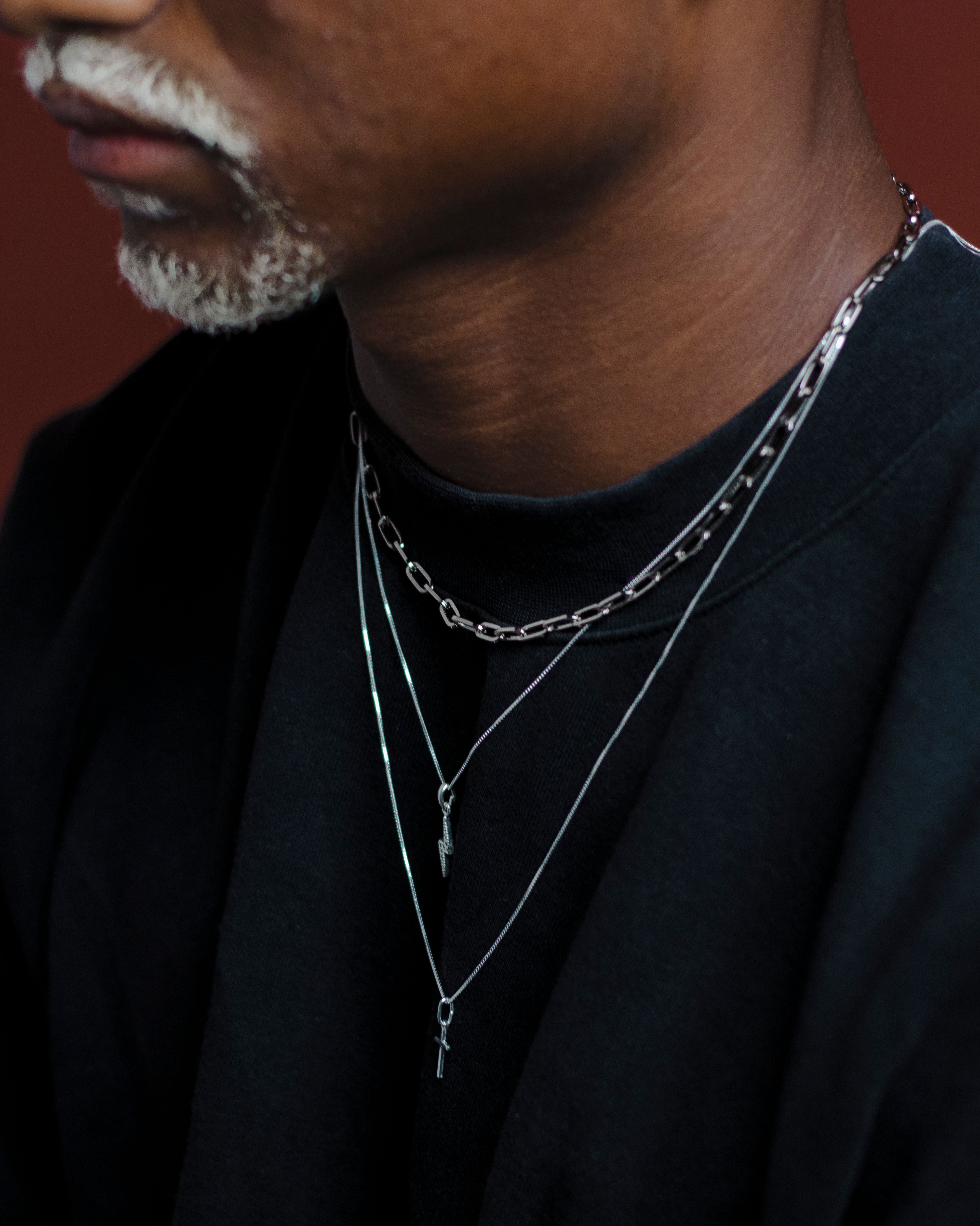 Necklaces on Man Neck · Free Stock Photo