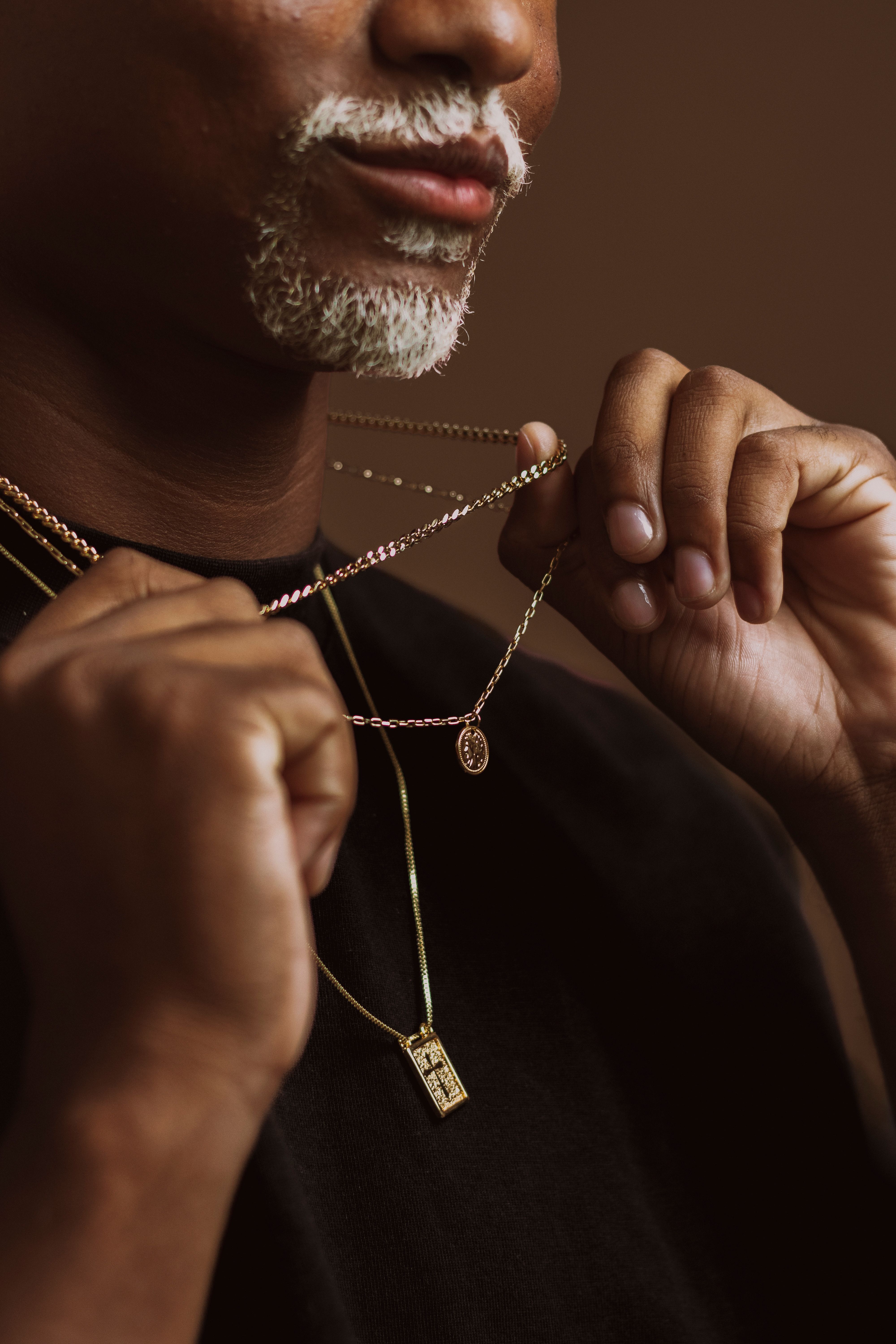 Man with Golden Chains · Free Stock Photo