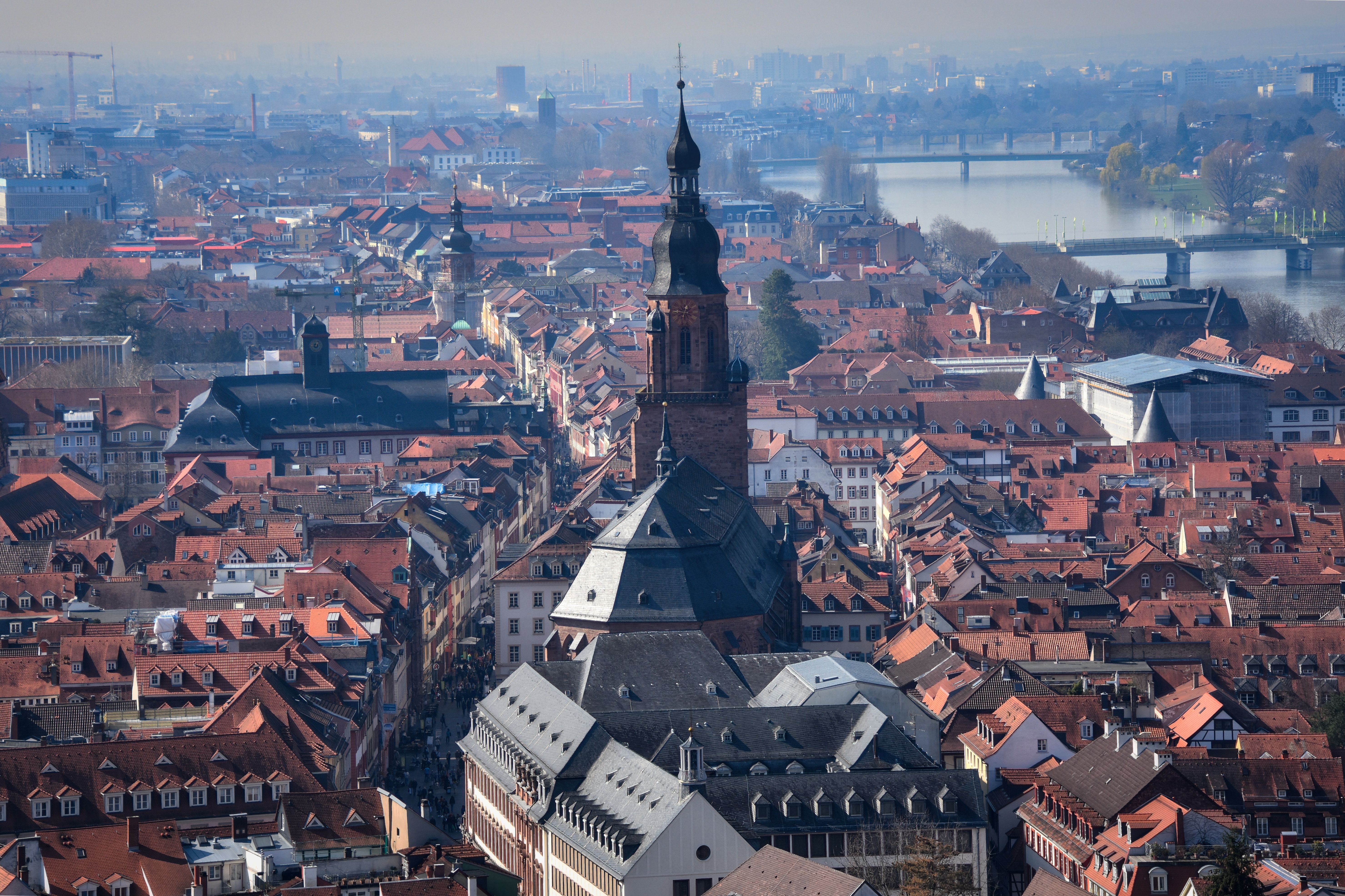 Cityscape of Heidelberg in Germany · Free Stock Photo