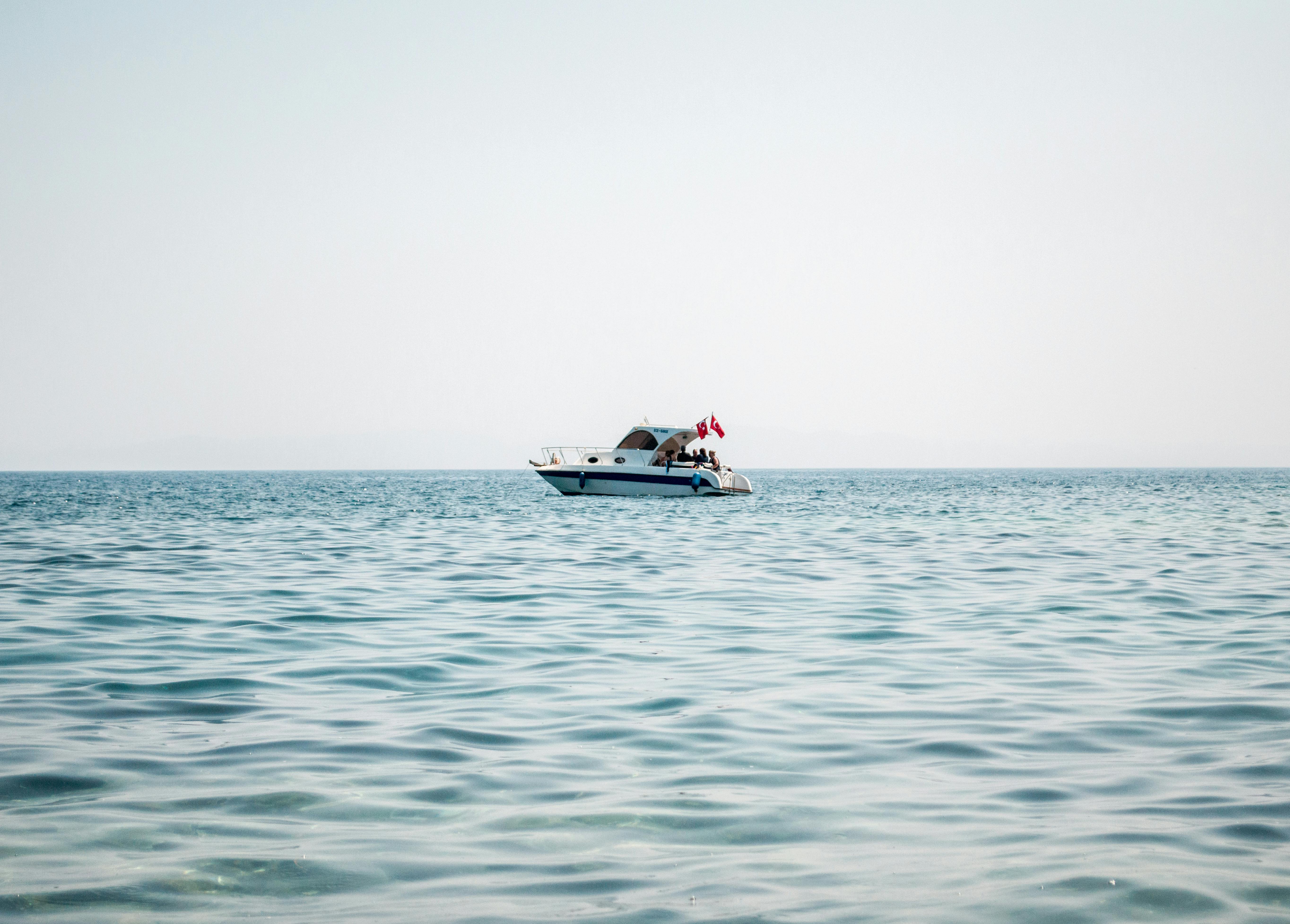 Boats In The Ocean · Free Stock Photo