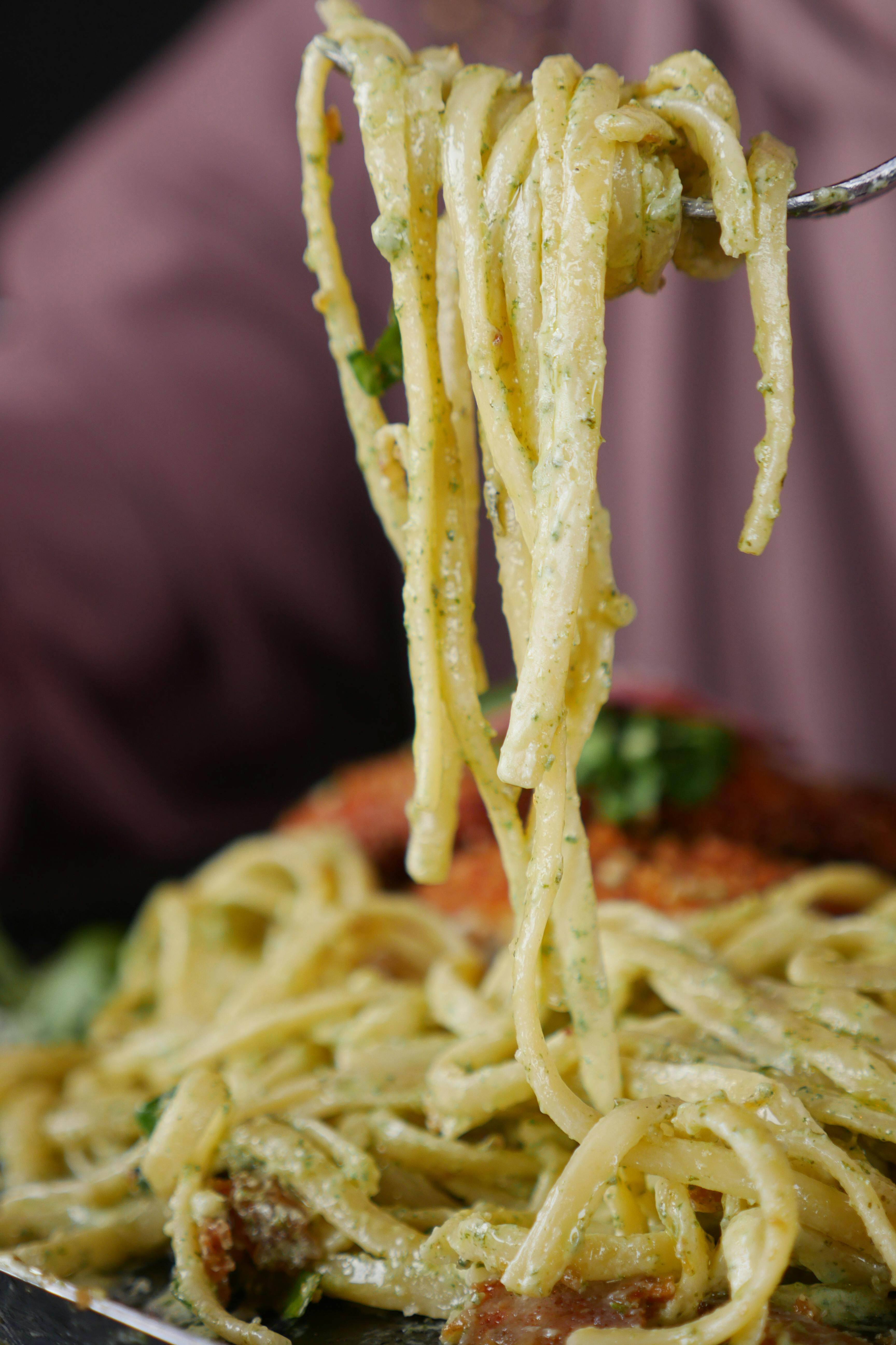 Pasta on Fork · Free Stock Photo