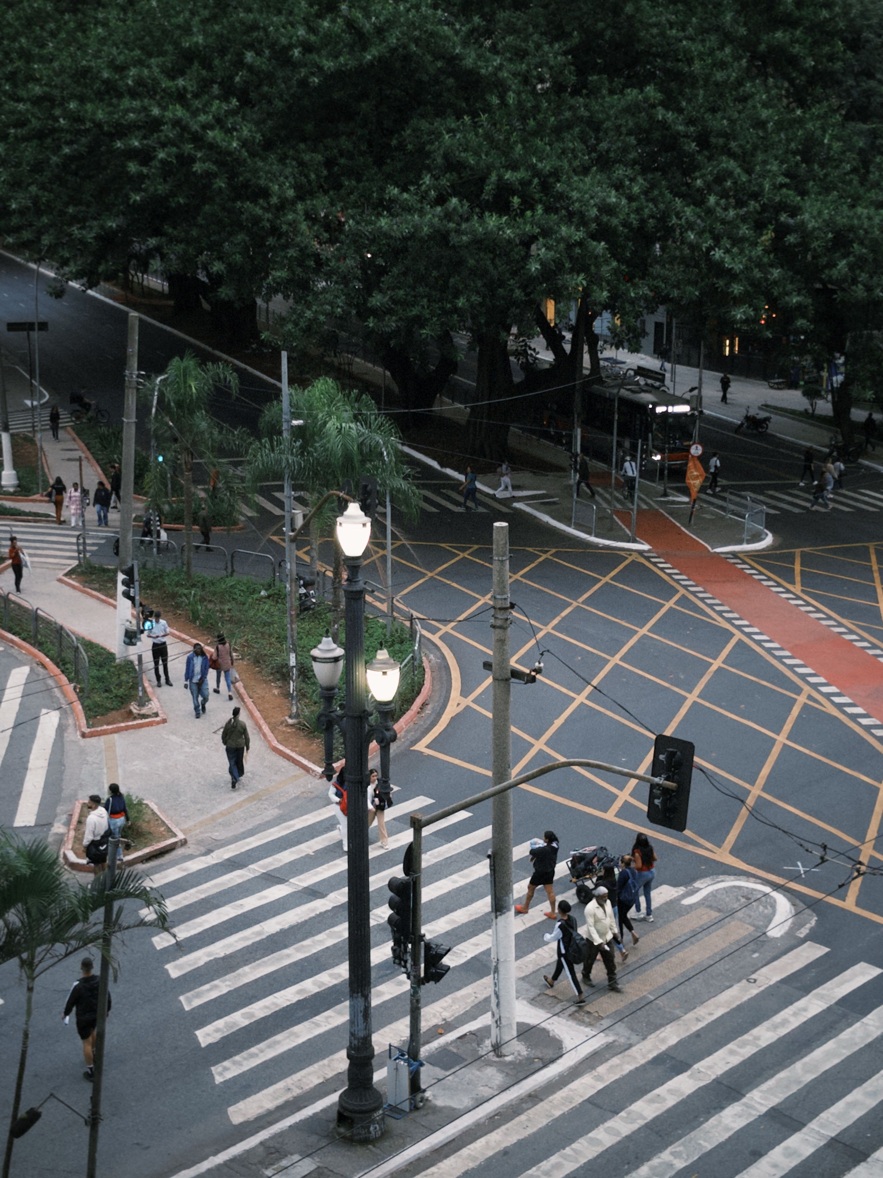 Large Intersection in Asian Country with Many Crossings · Free Stock Photo