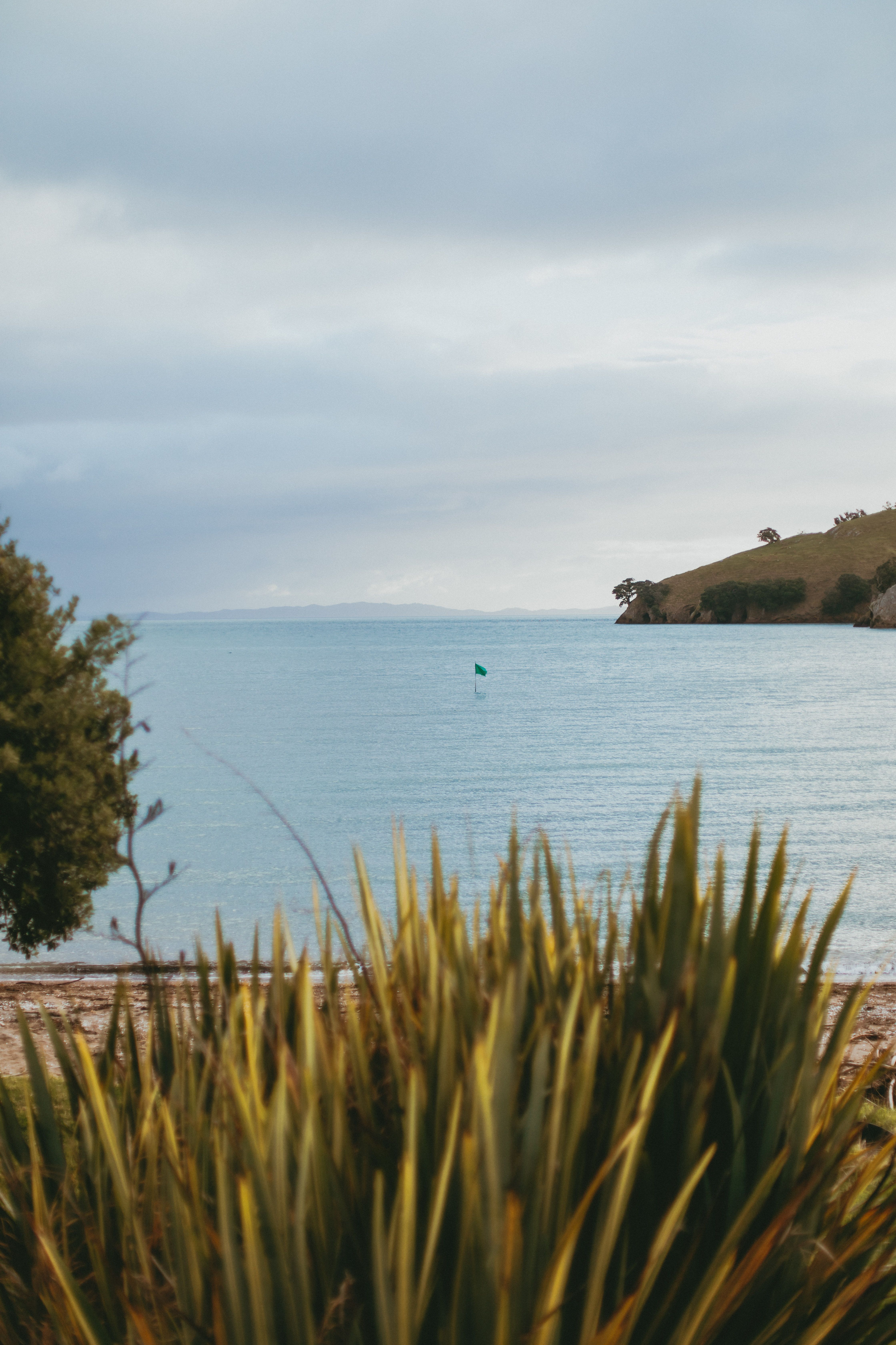 A view of the ocean from a beach · Free Stock Photo