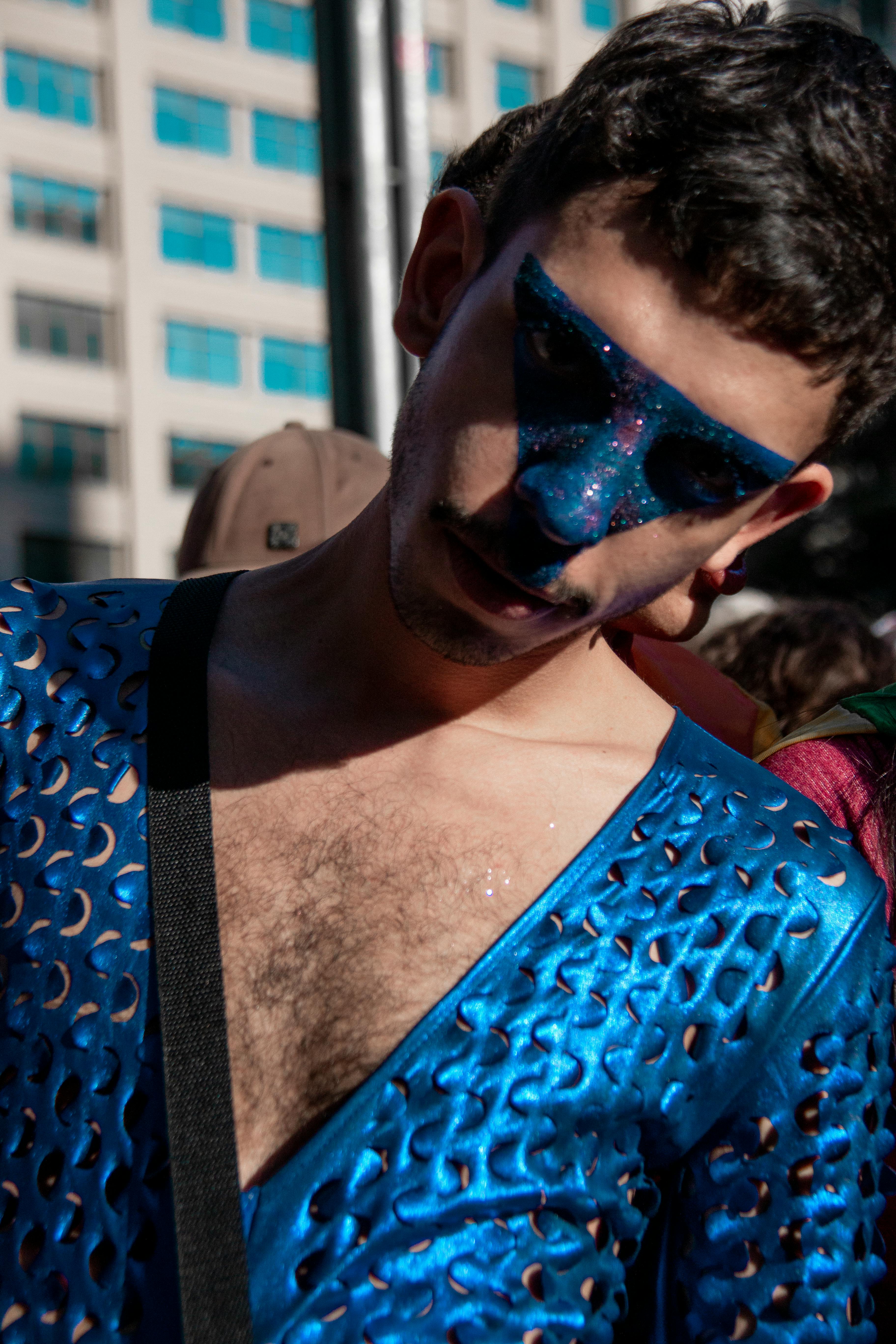 Man Wearing Blue Top · Free Stock Photo