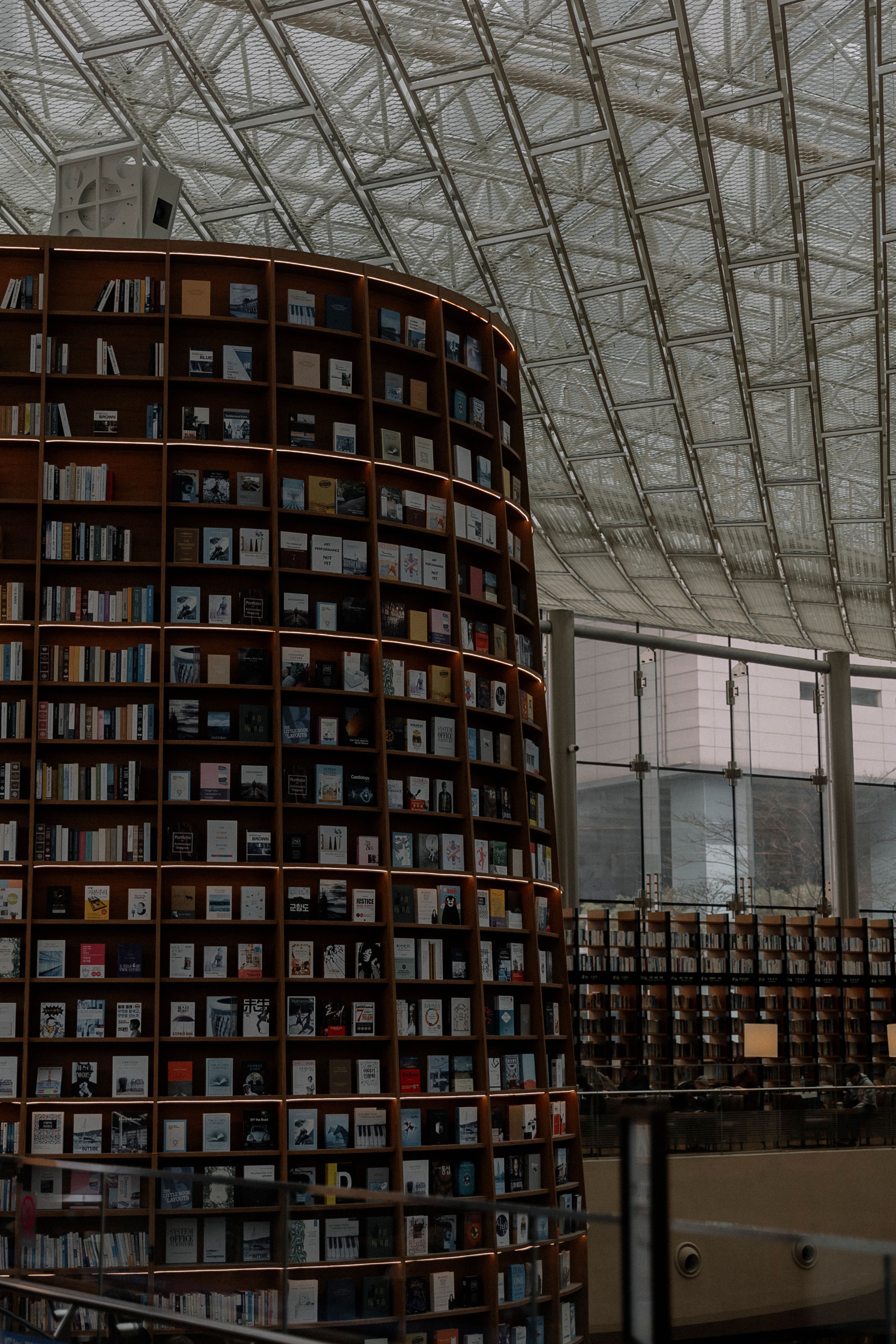 Interior of the Starfield Library in Seoul, South Korea · Free Stock Photo