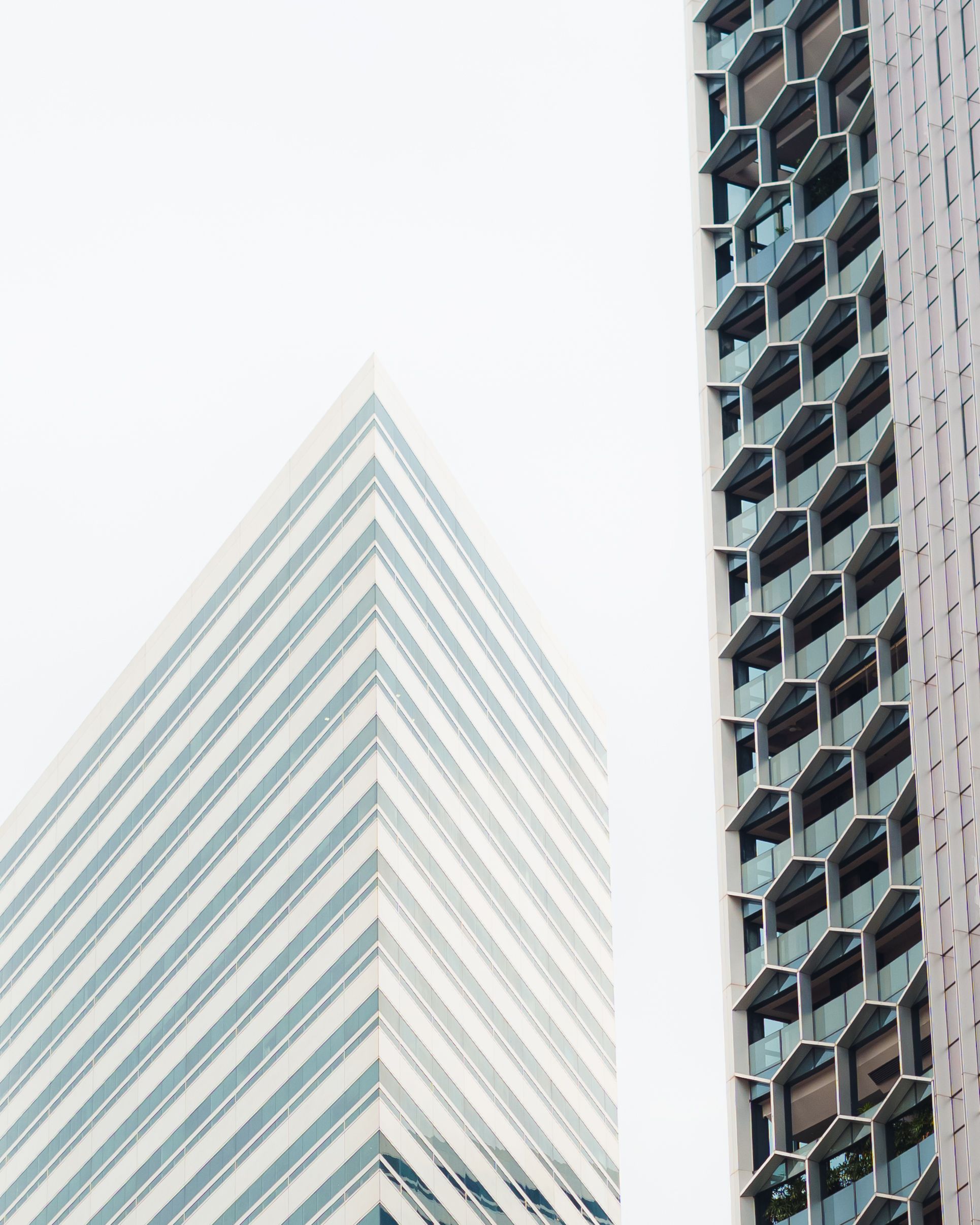 Low Angle Shot of Modern Skyscrapers · Free Stock Photo