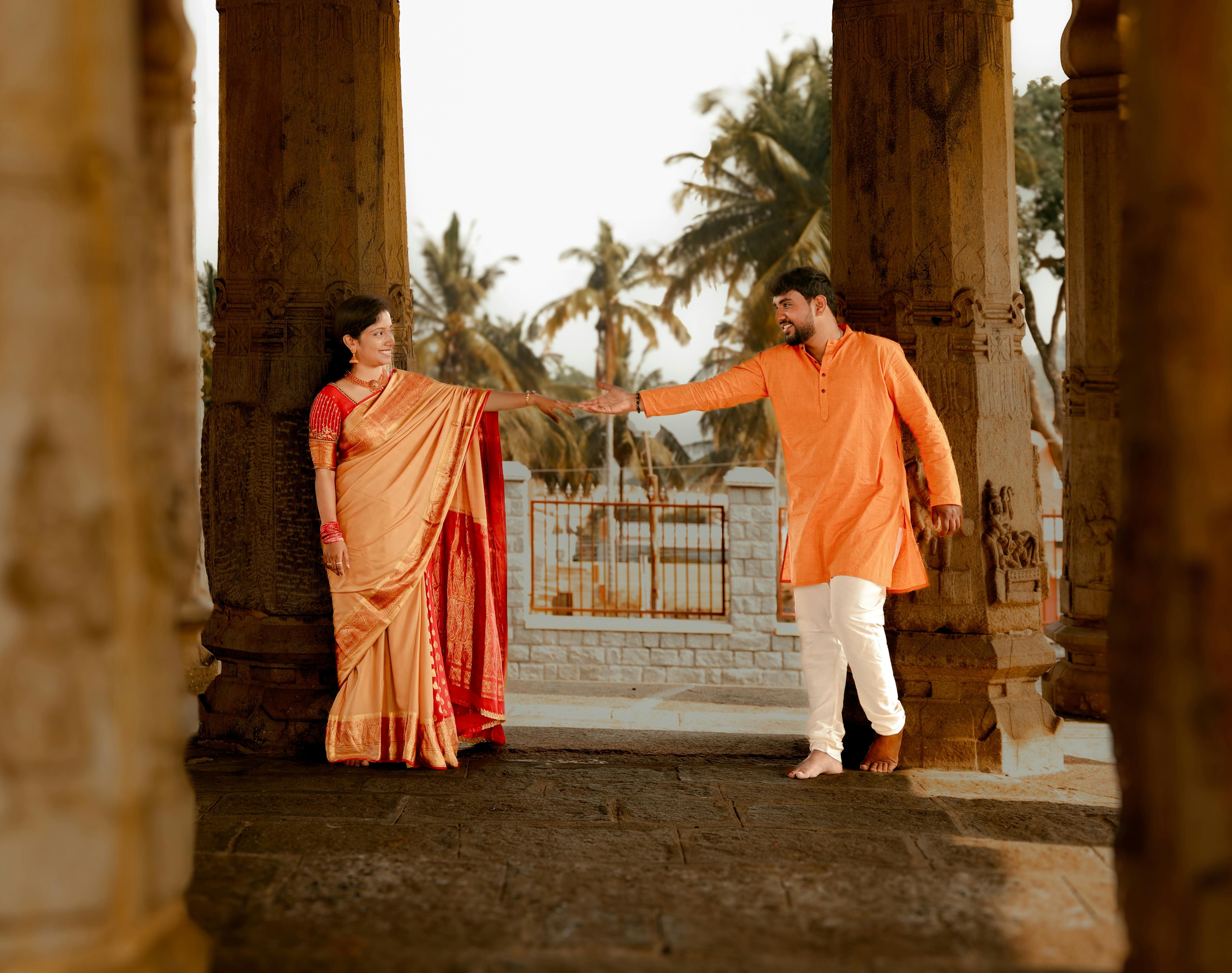 Indian Couple Holding Hands · Free Stock Photo
