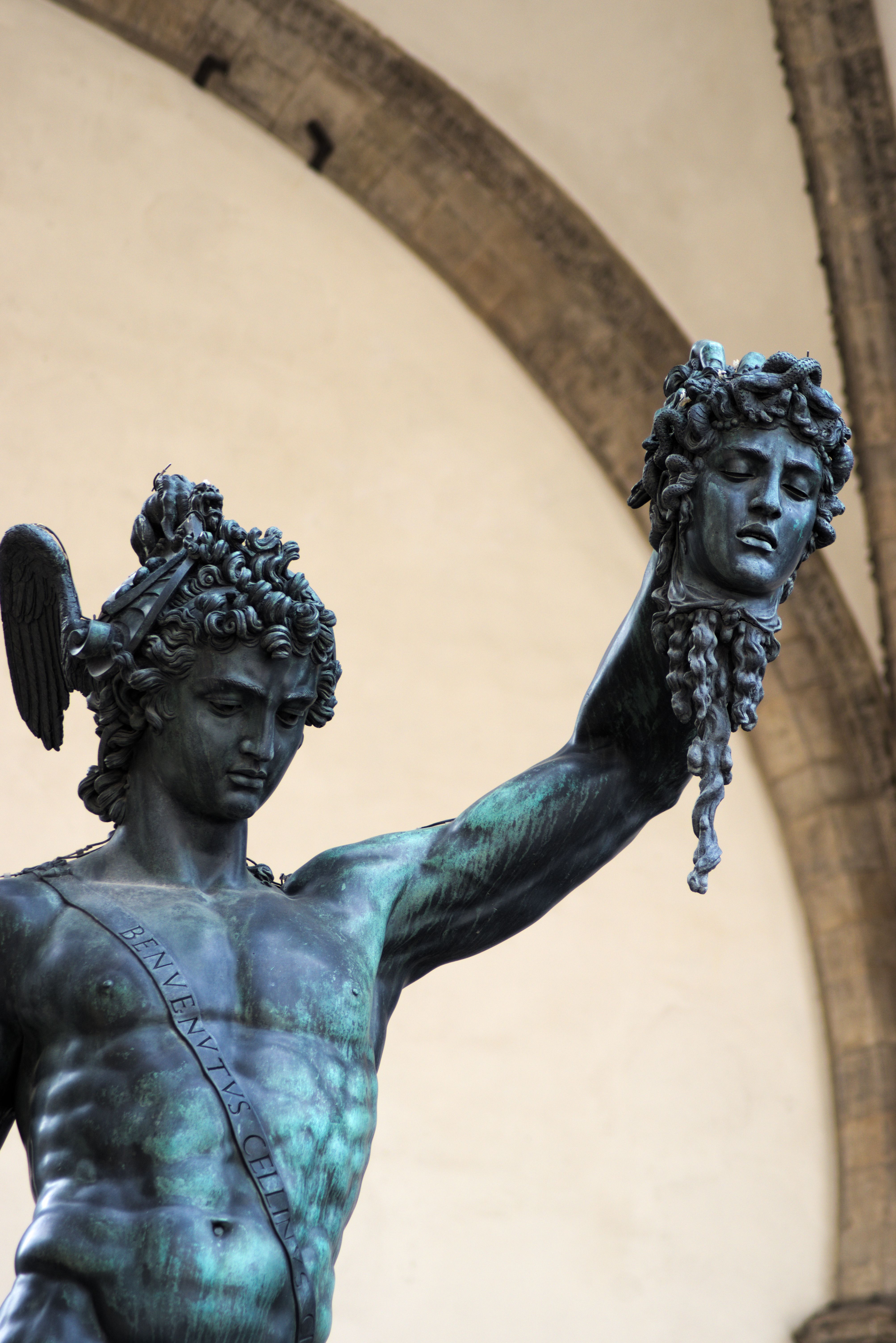 Perseus Holding Medusas Head
