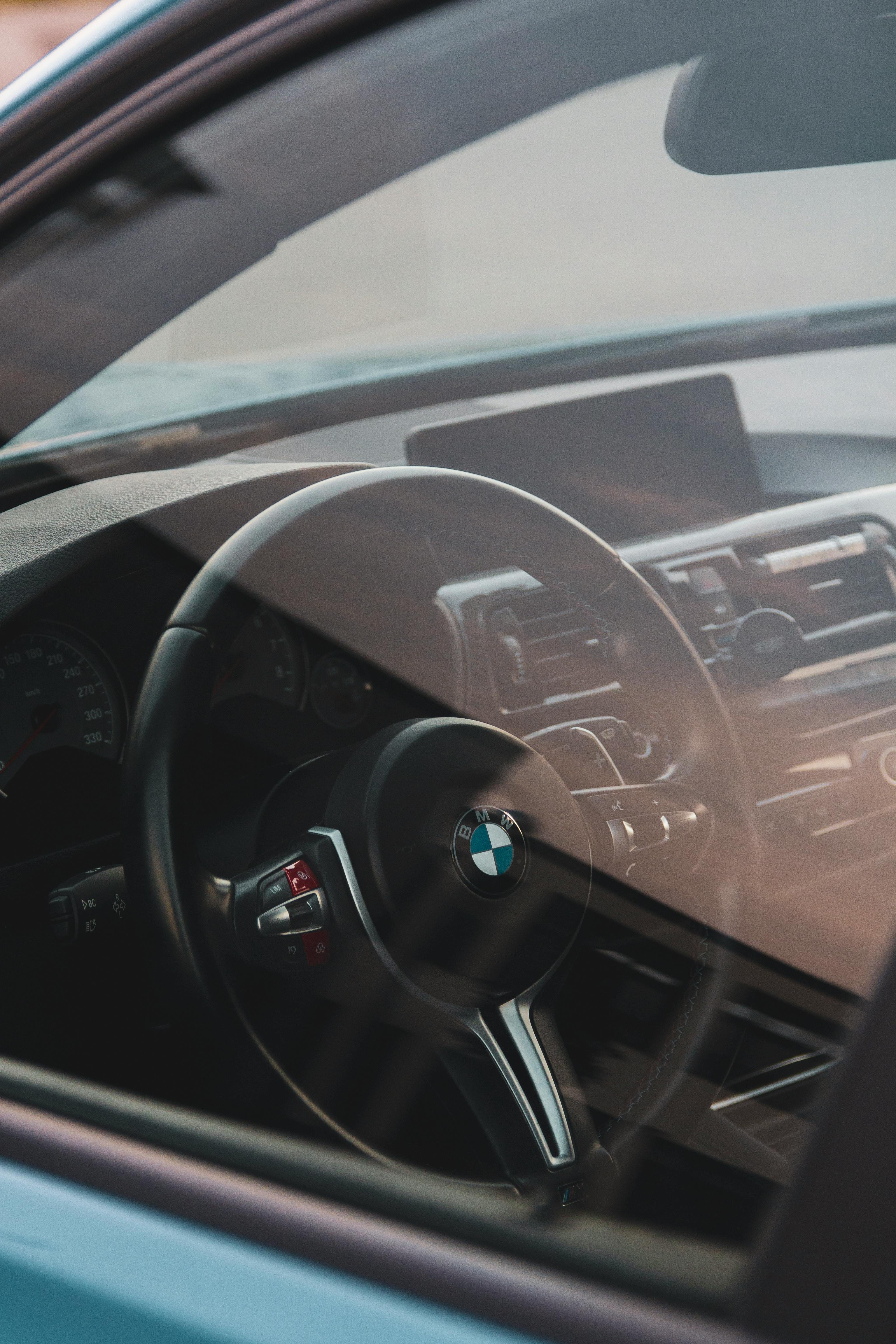 Steering Wheel of BMW Car · Free Stock Photo