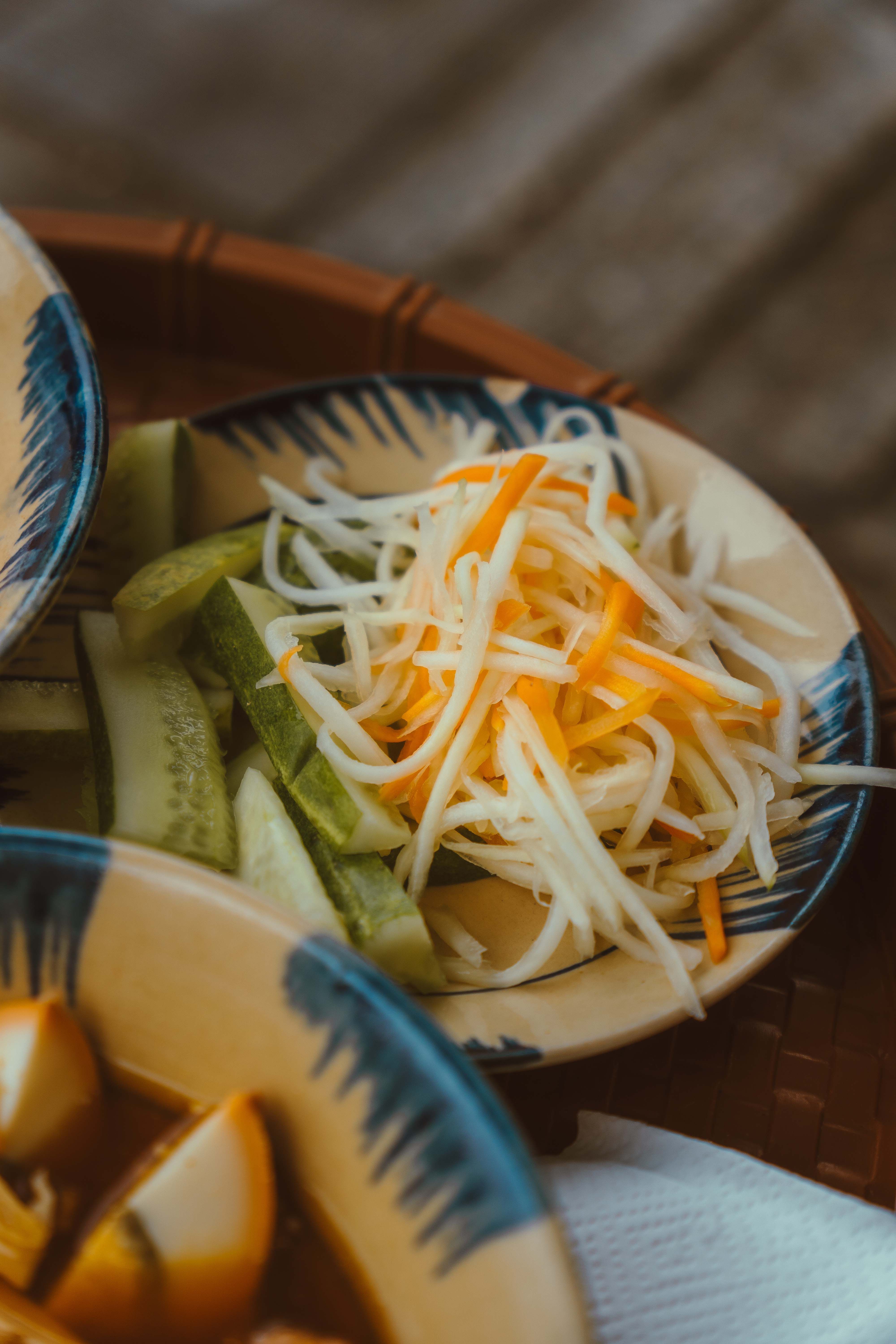 Kimchi in a Ceramic Bowl · Free Stock Photo