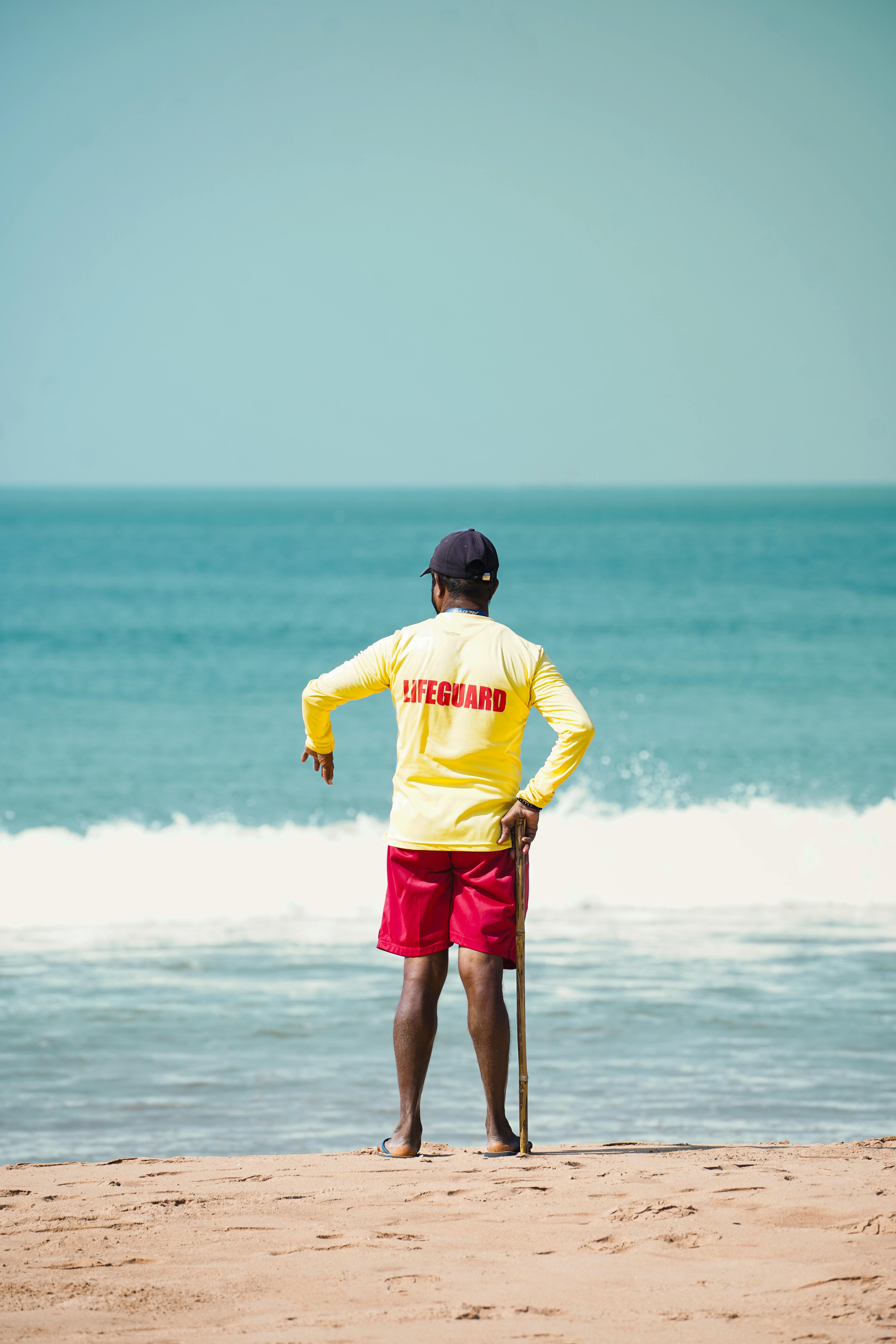 Lifeguard on a Beach · Free Stock Photo