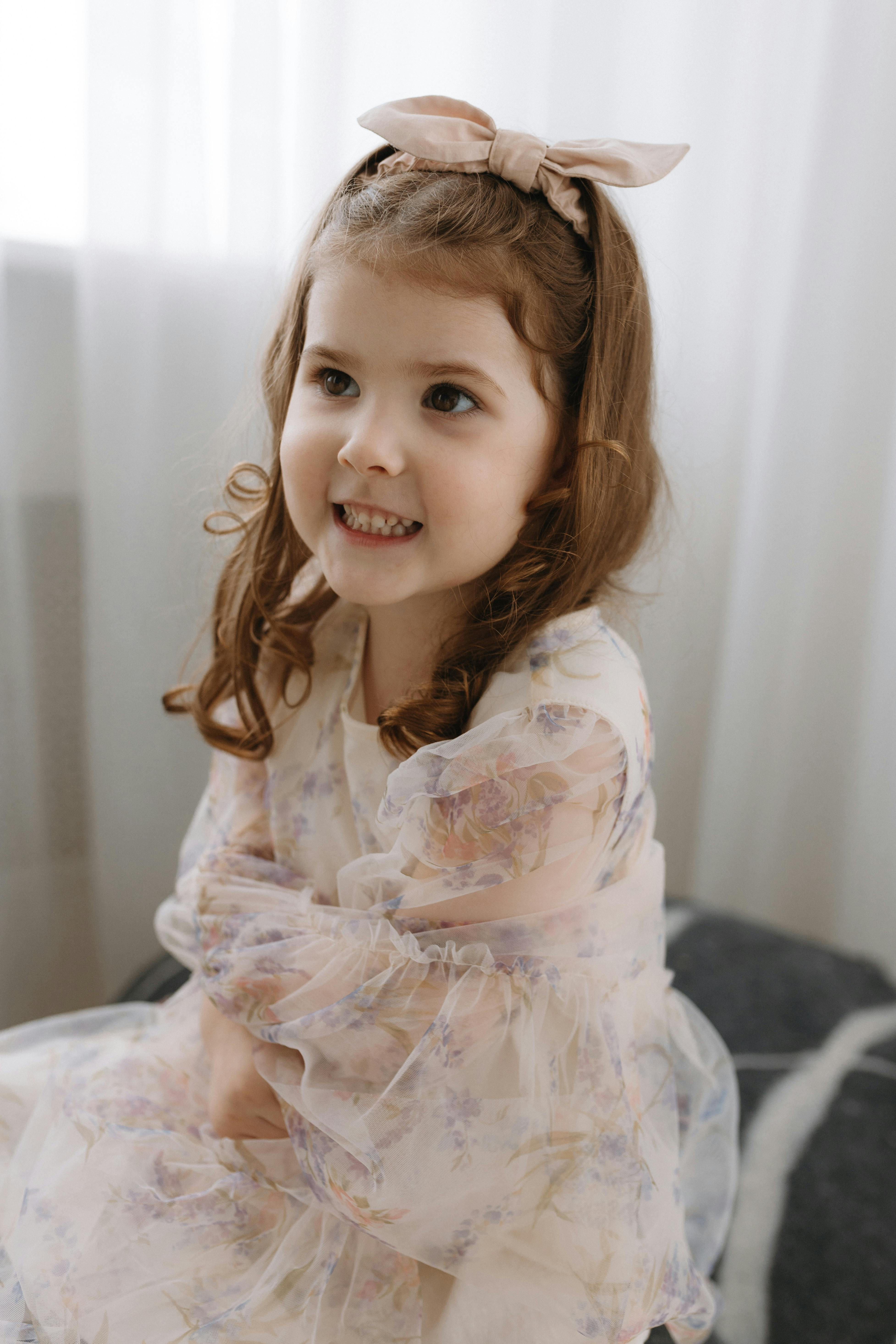 Portrait of Girl in Dress · Free Stock Photo