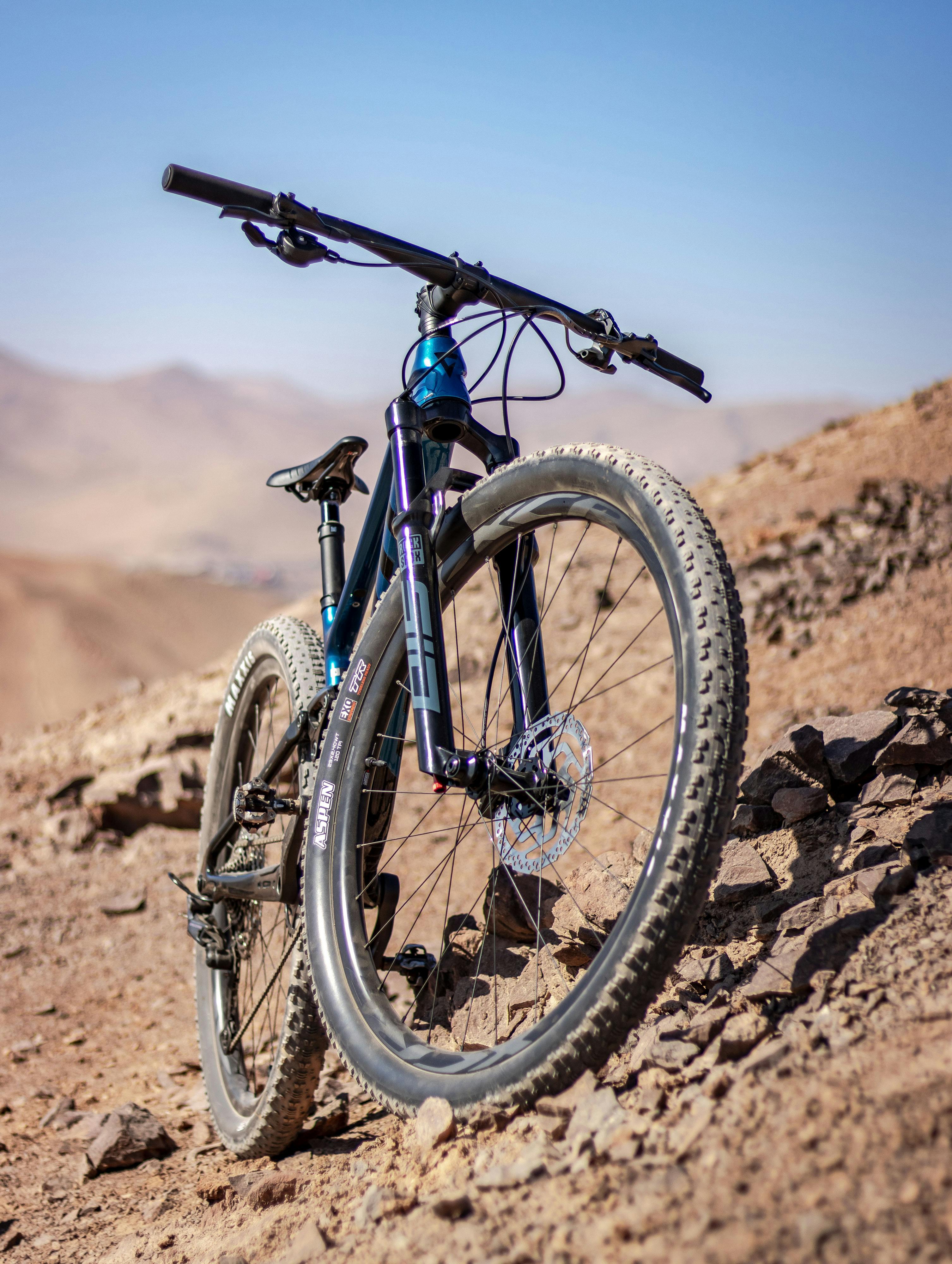 Mountain Bike on Desert · Free Stock Photo