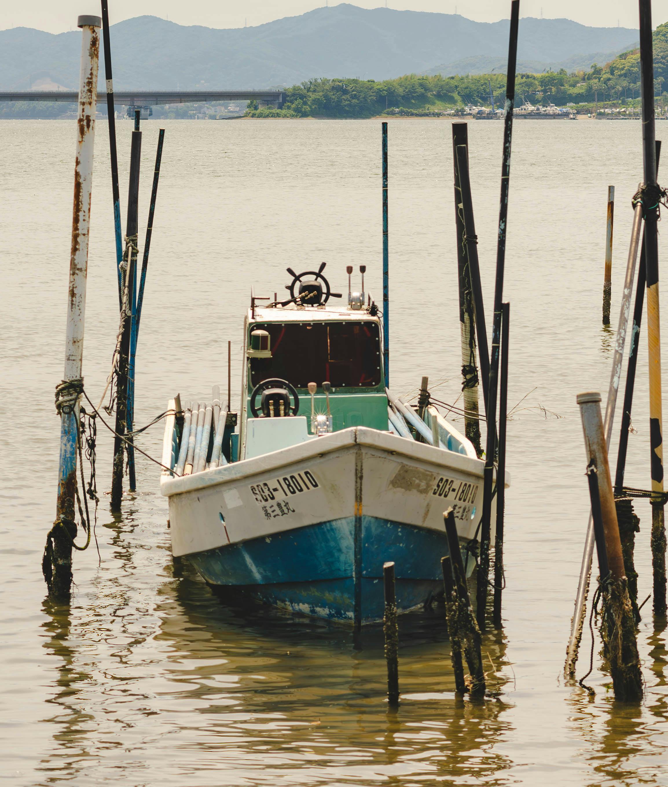 Photo of a Moored Fishing Boat · Free Stock Photo