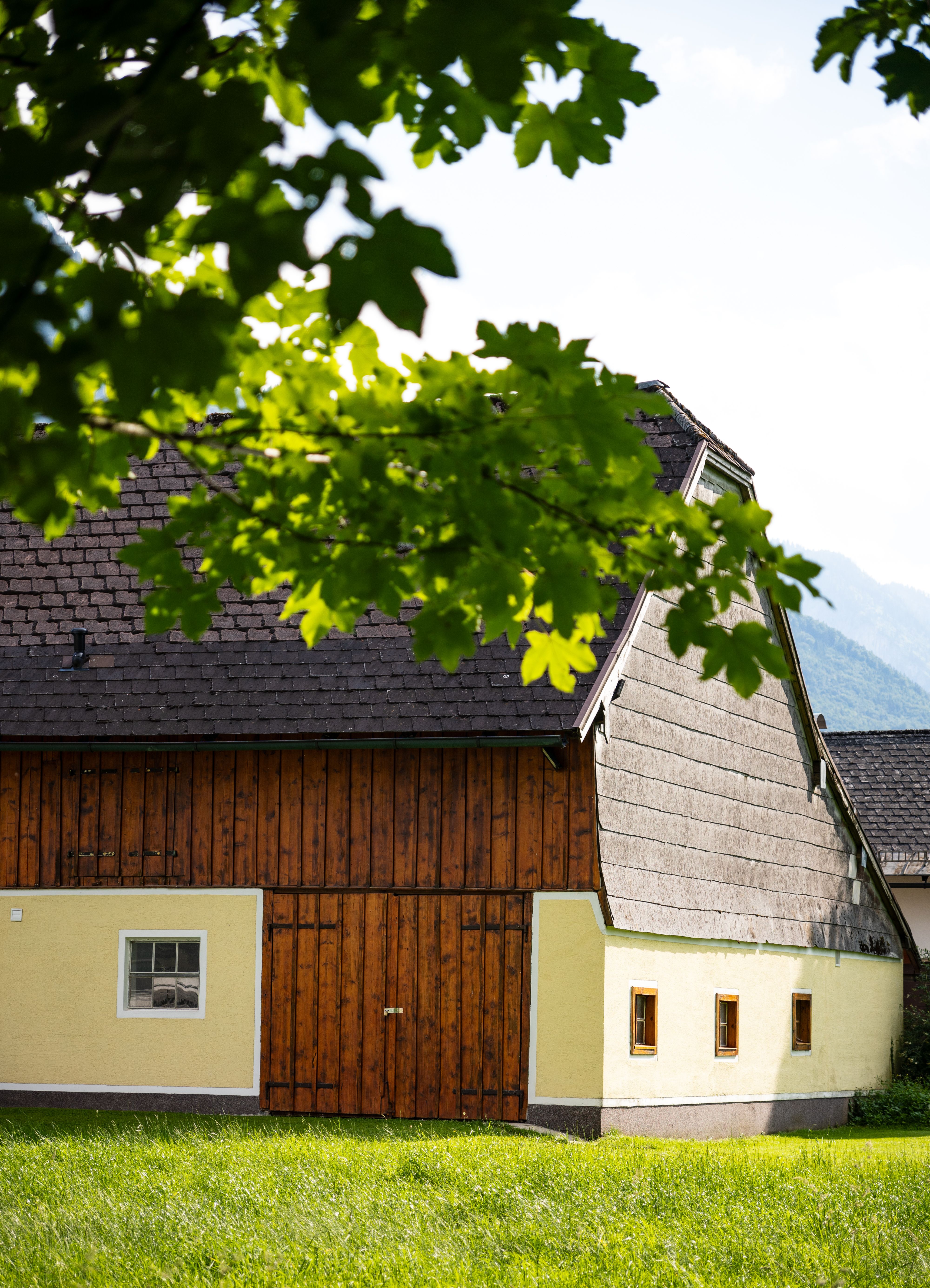 Barn Among Trees · Free Stock Photo