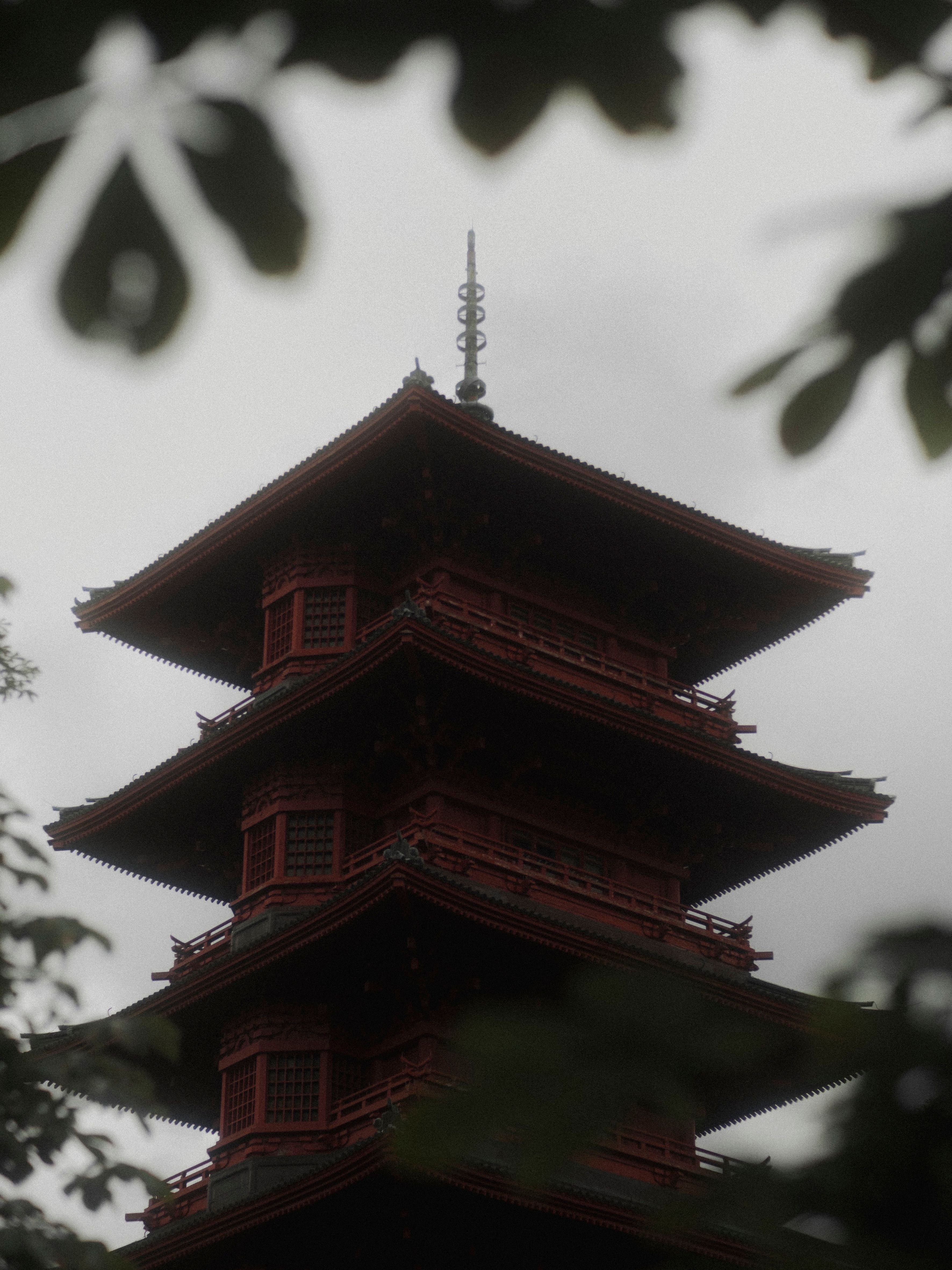 Japanese Tower in Laeken in Brussels in Belgium · Free Stock Photo