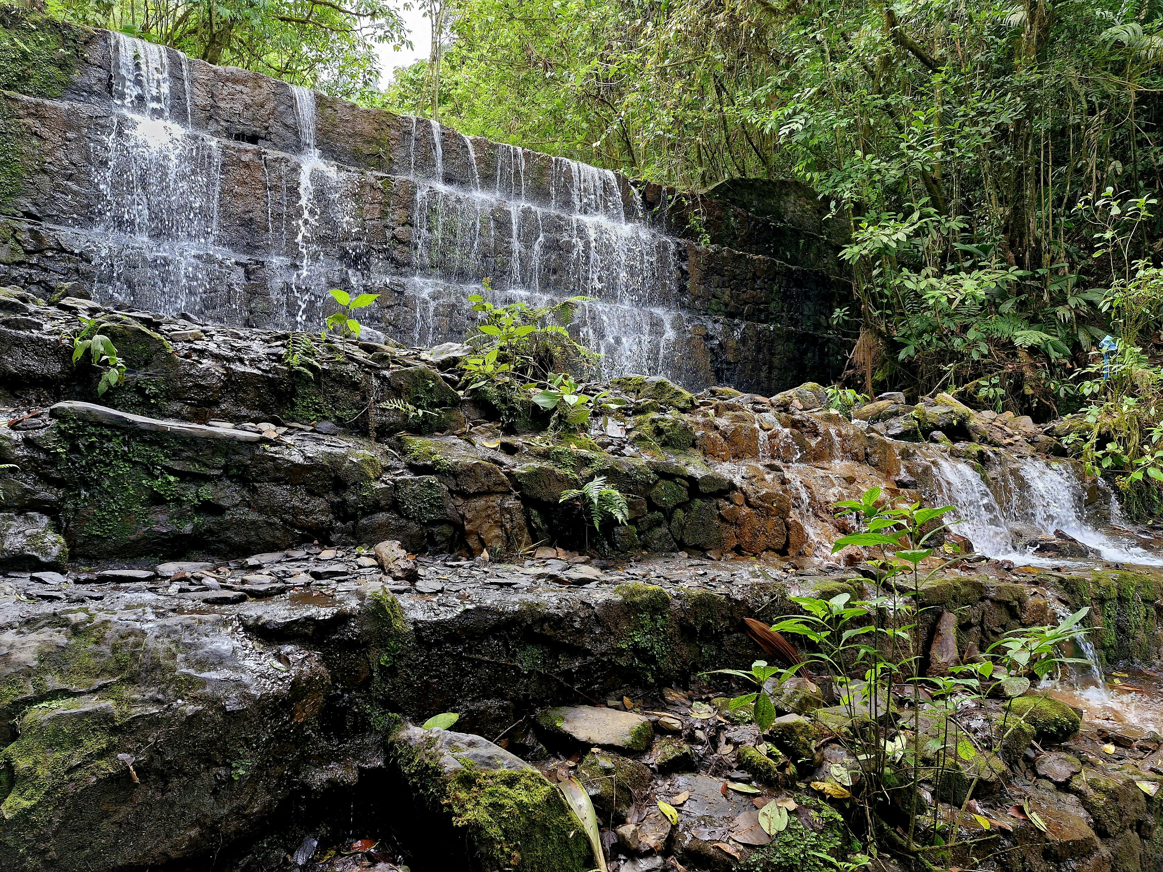 Human Made Stone Cascade in Yacambu National Park in Venezuela · Free ...