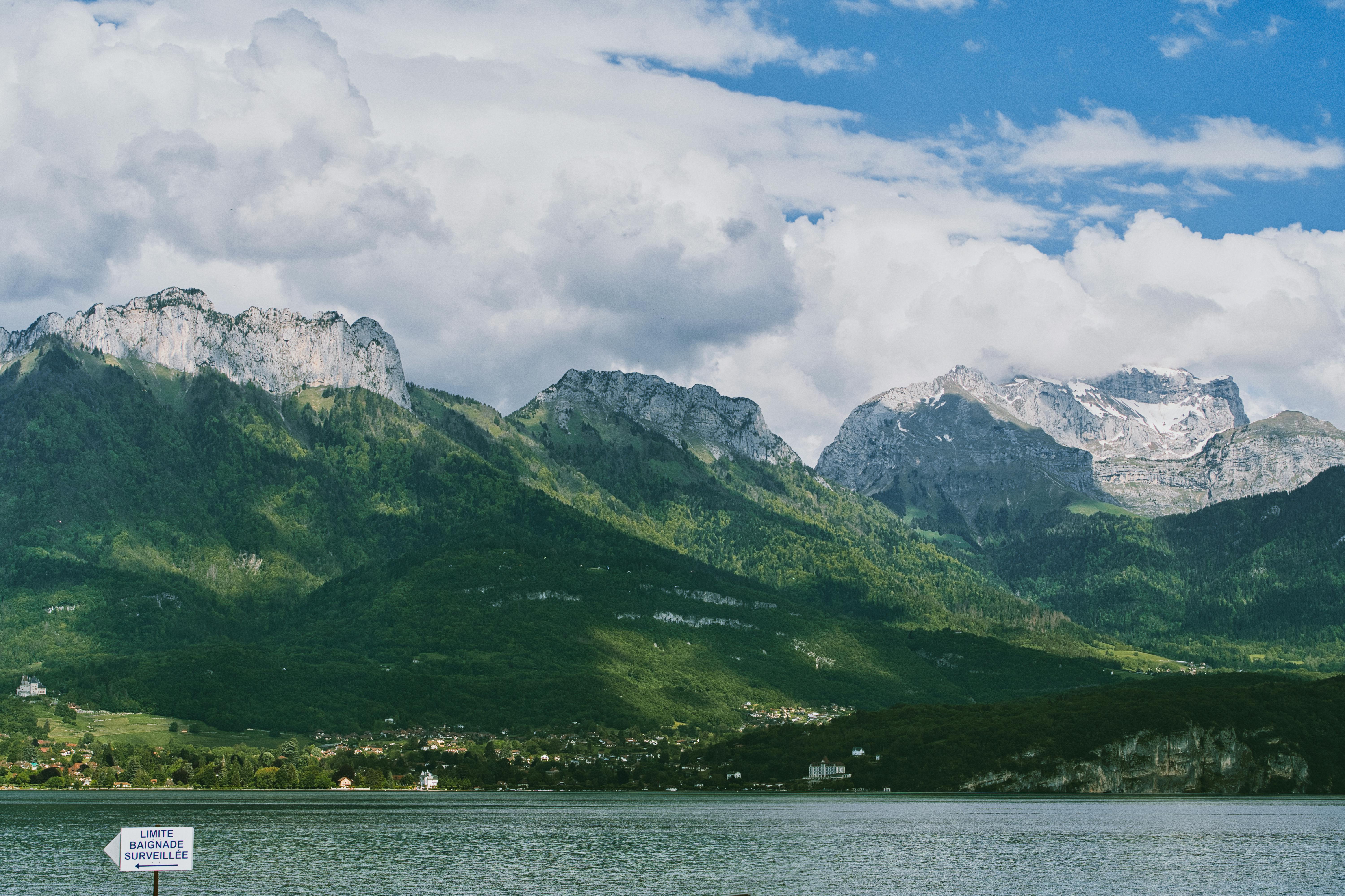 Alpine Landscape with Lake · Free Stock Photo