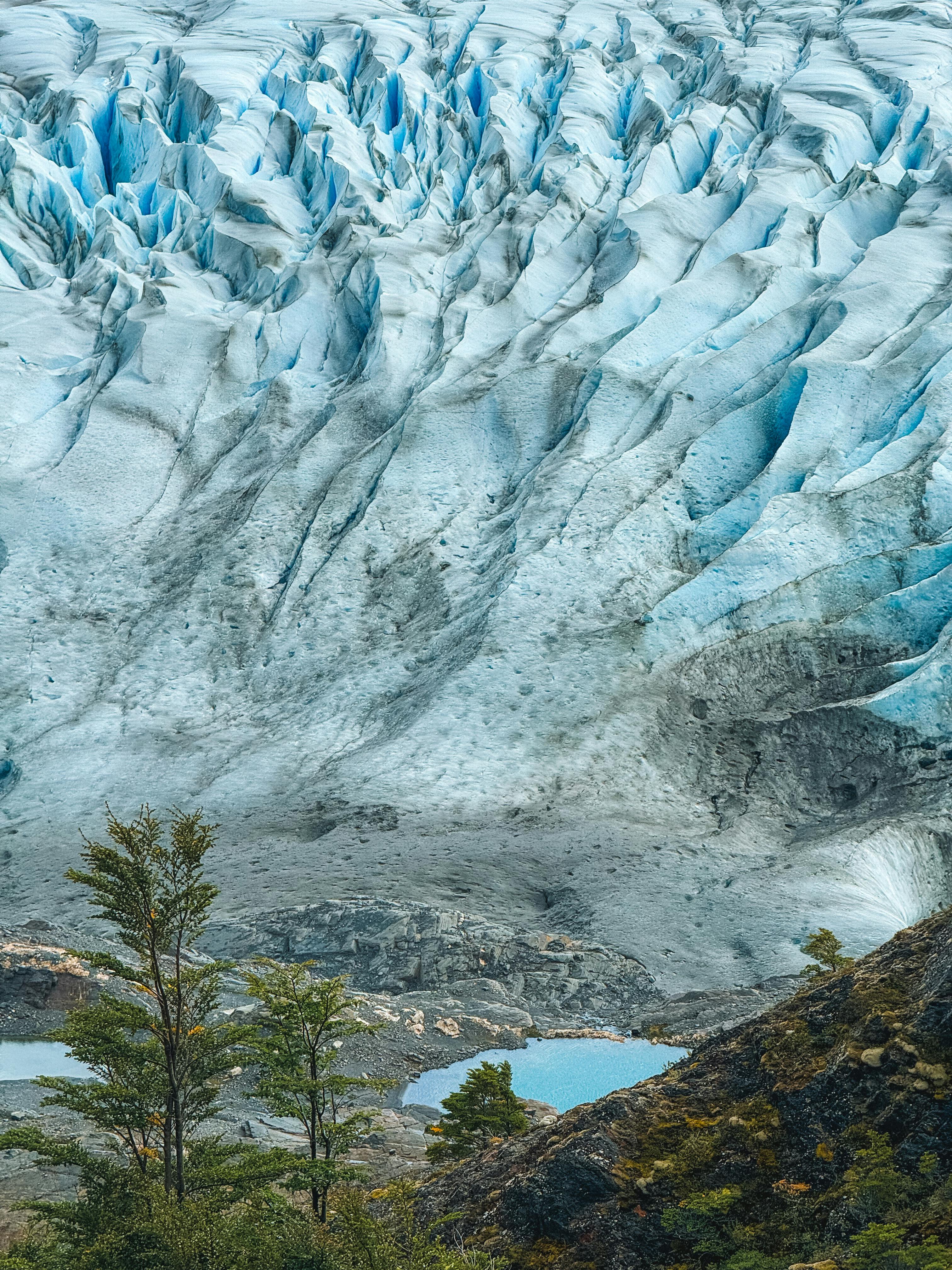 Aerial View of a Glacier · Free Stock Photo