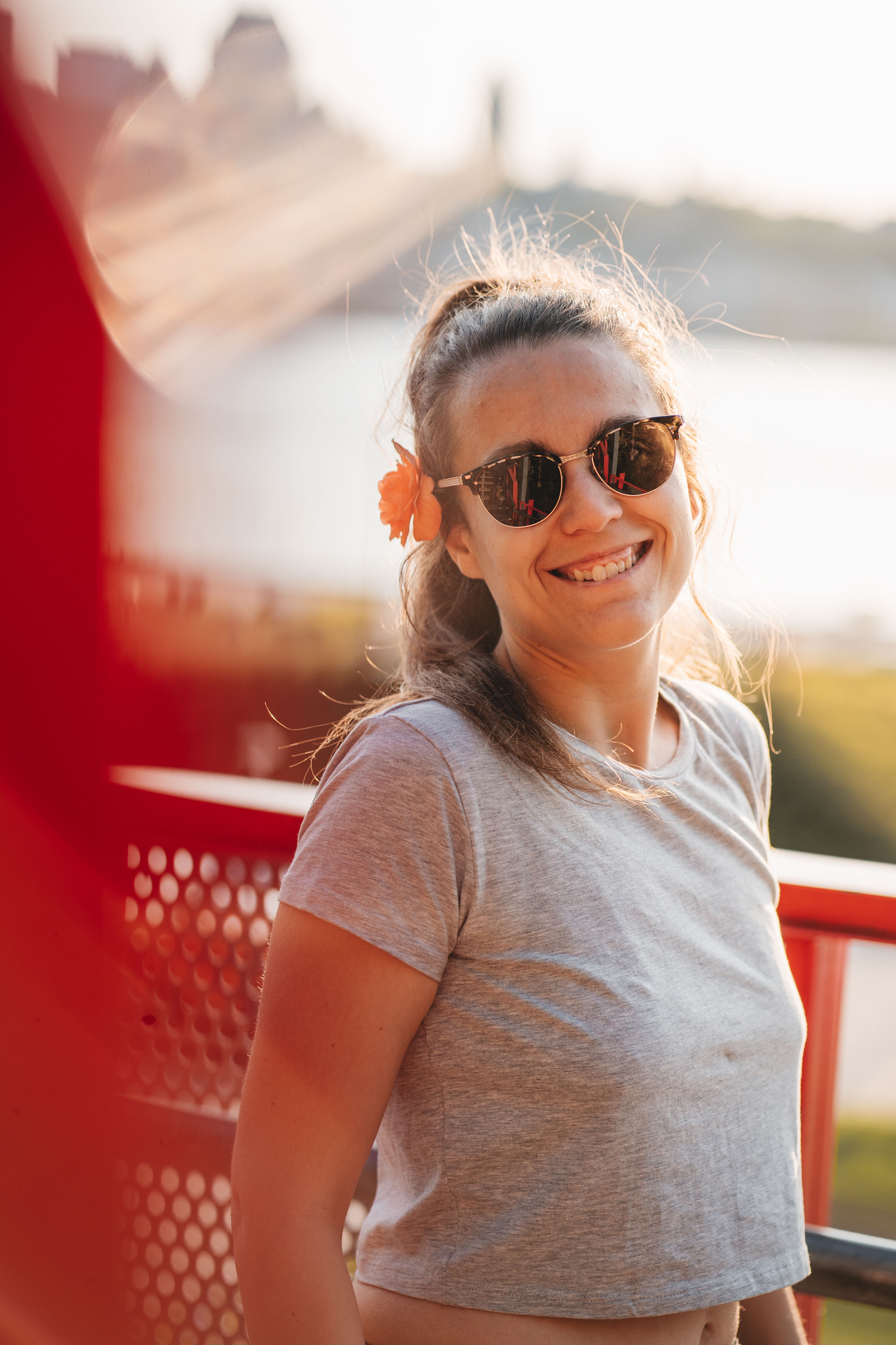 Portrait of a Woman Smiling · Free Stock Photo