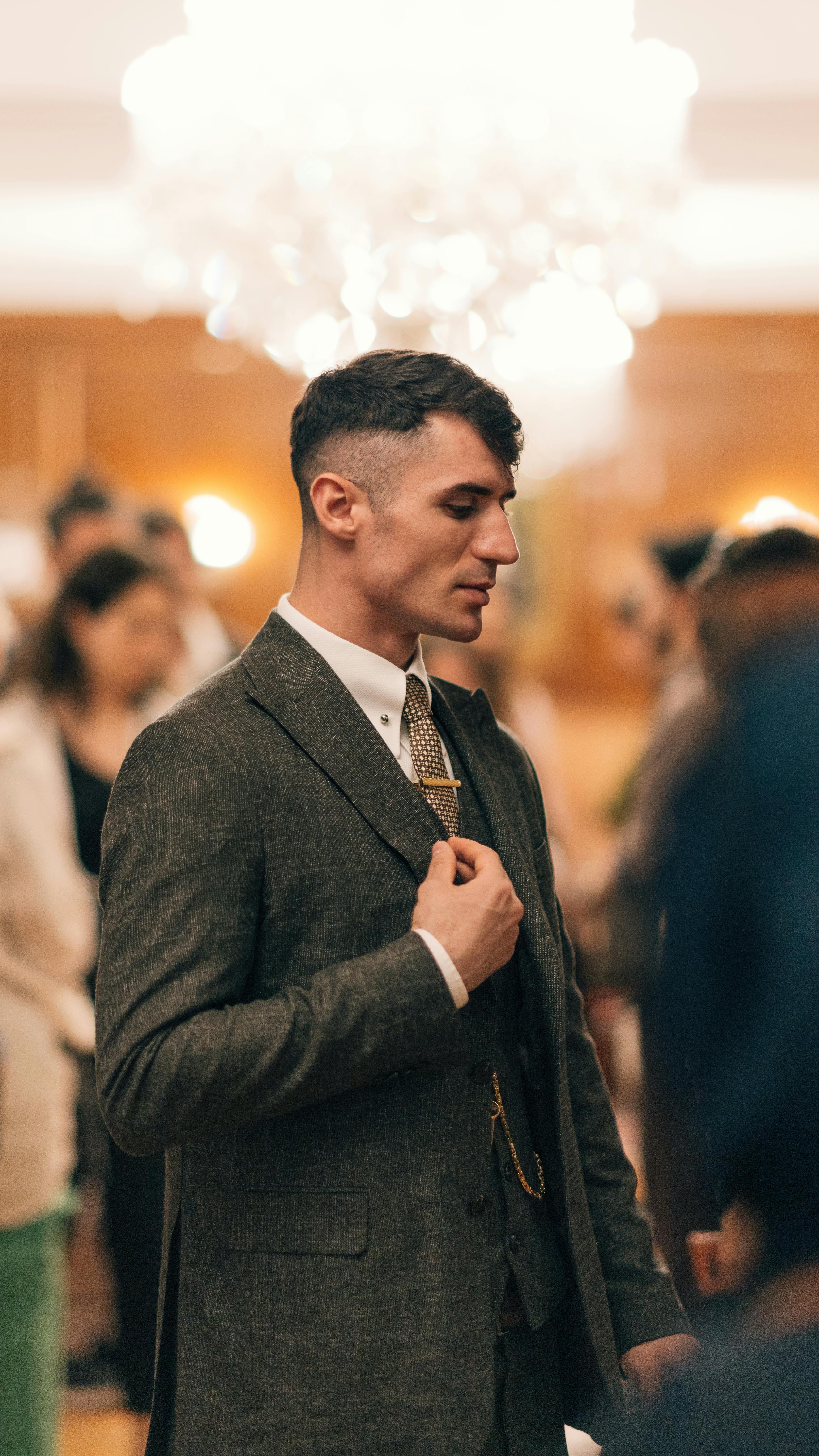 Man in Tweed Suit · Free Stock Photo