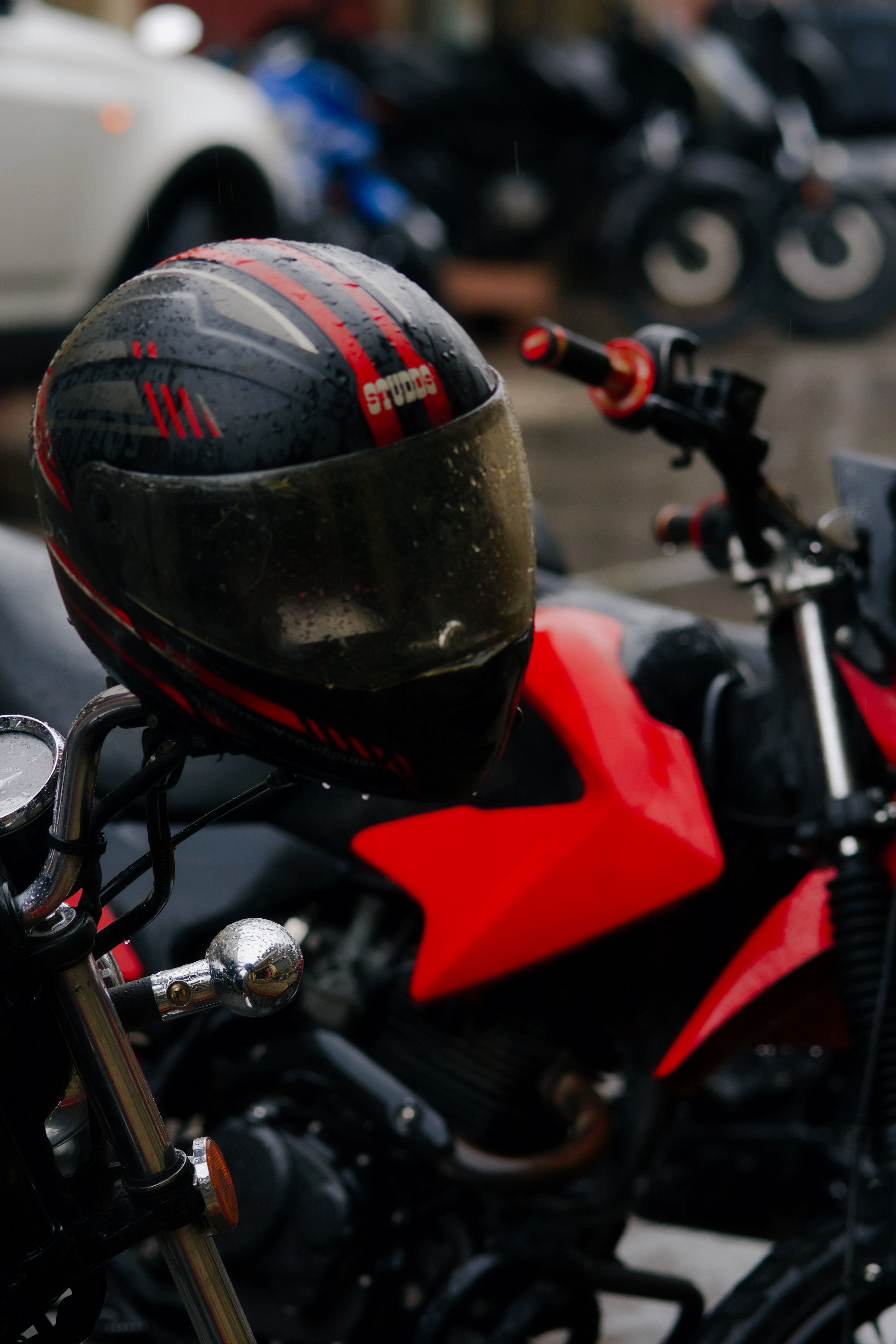 Close-Up Shot of an Iron Man-Inspired Motorcycle · Free Stock Photo