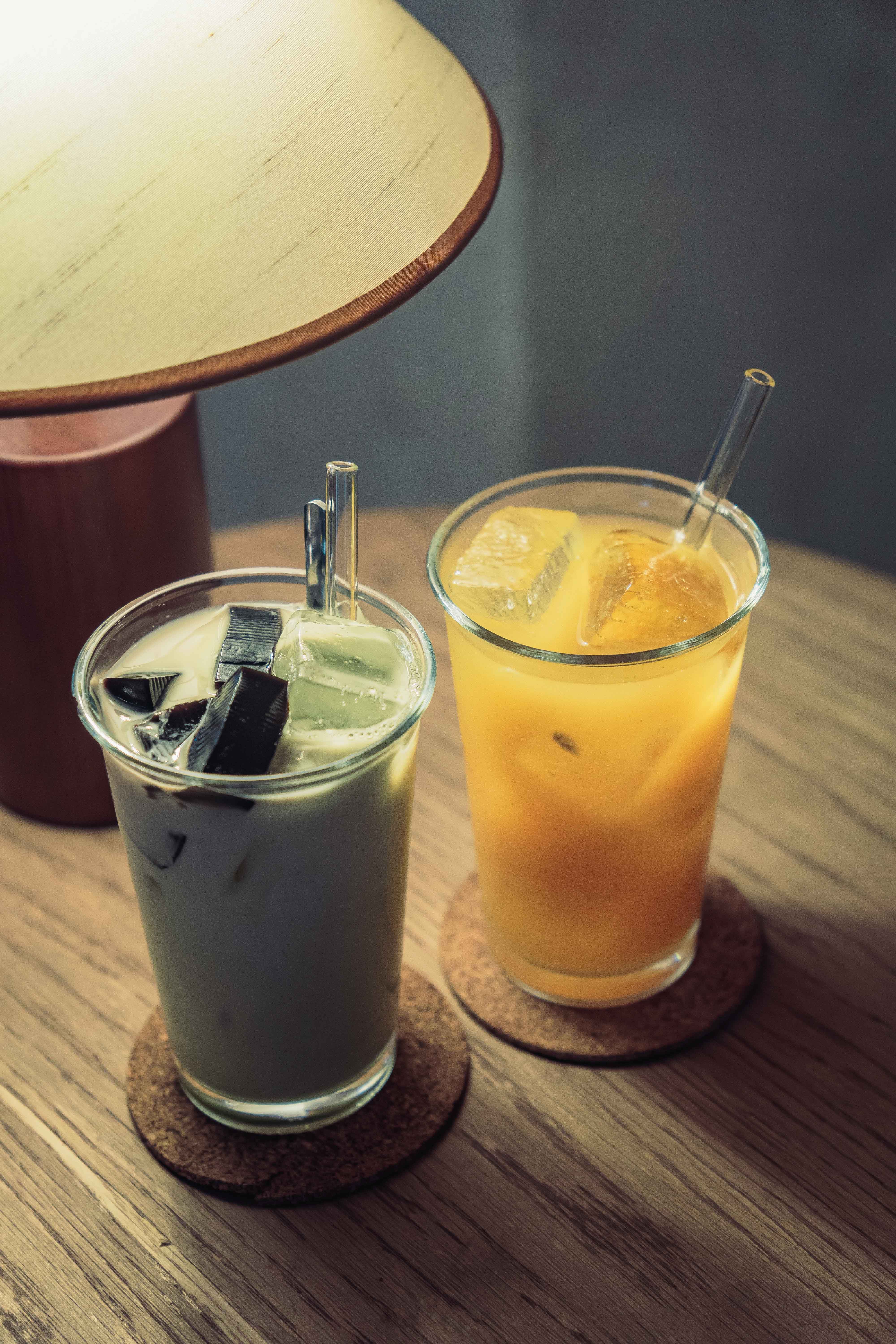 Cold Drinks on a Table · Free Stock Photo