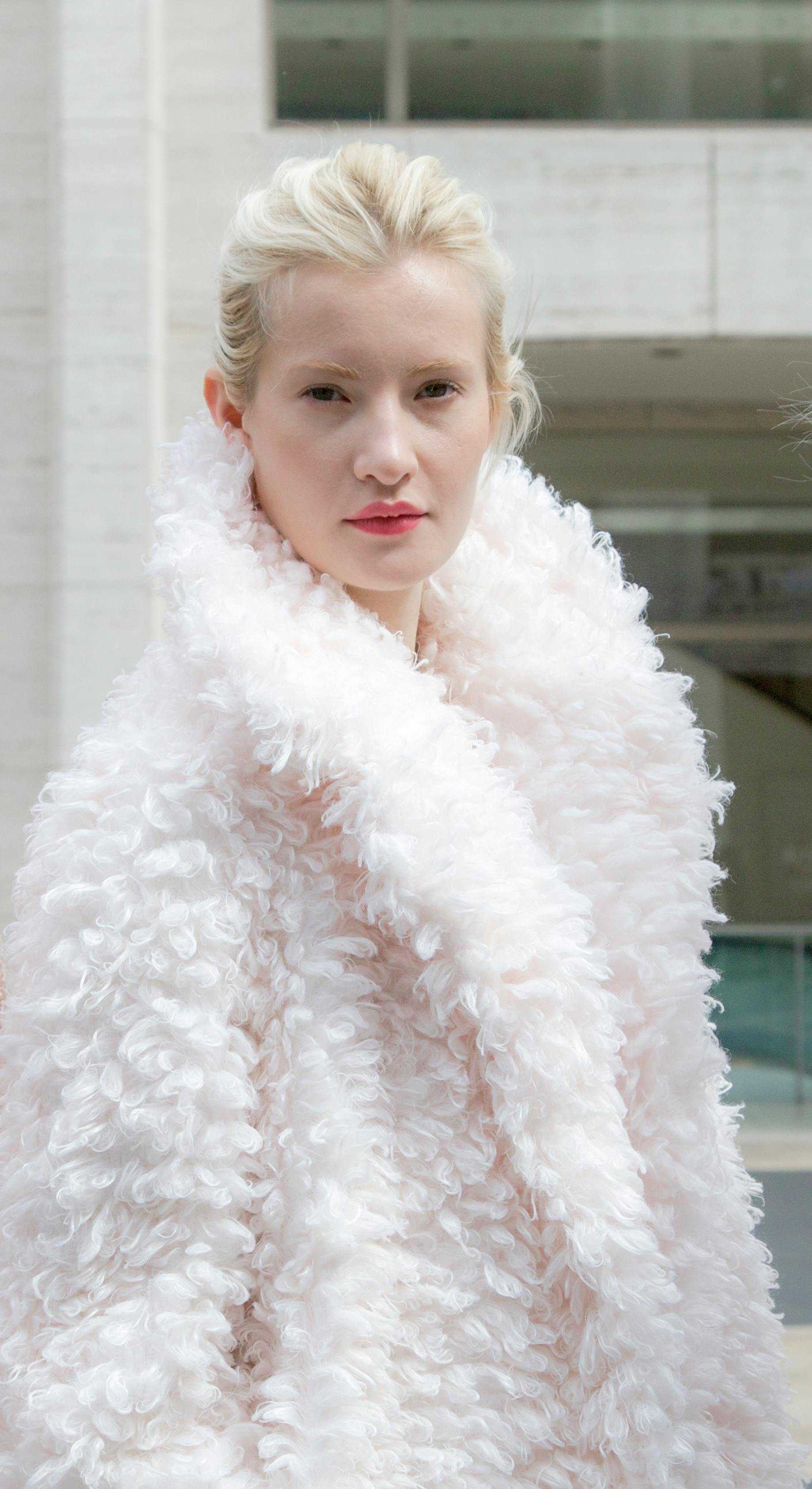 Female Model Wearing Red Ribbons · Free Stock Photo