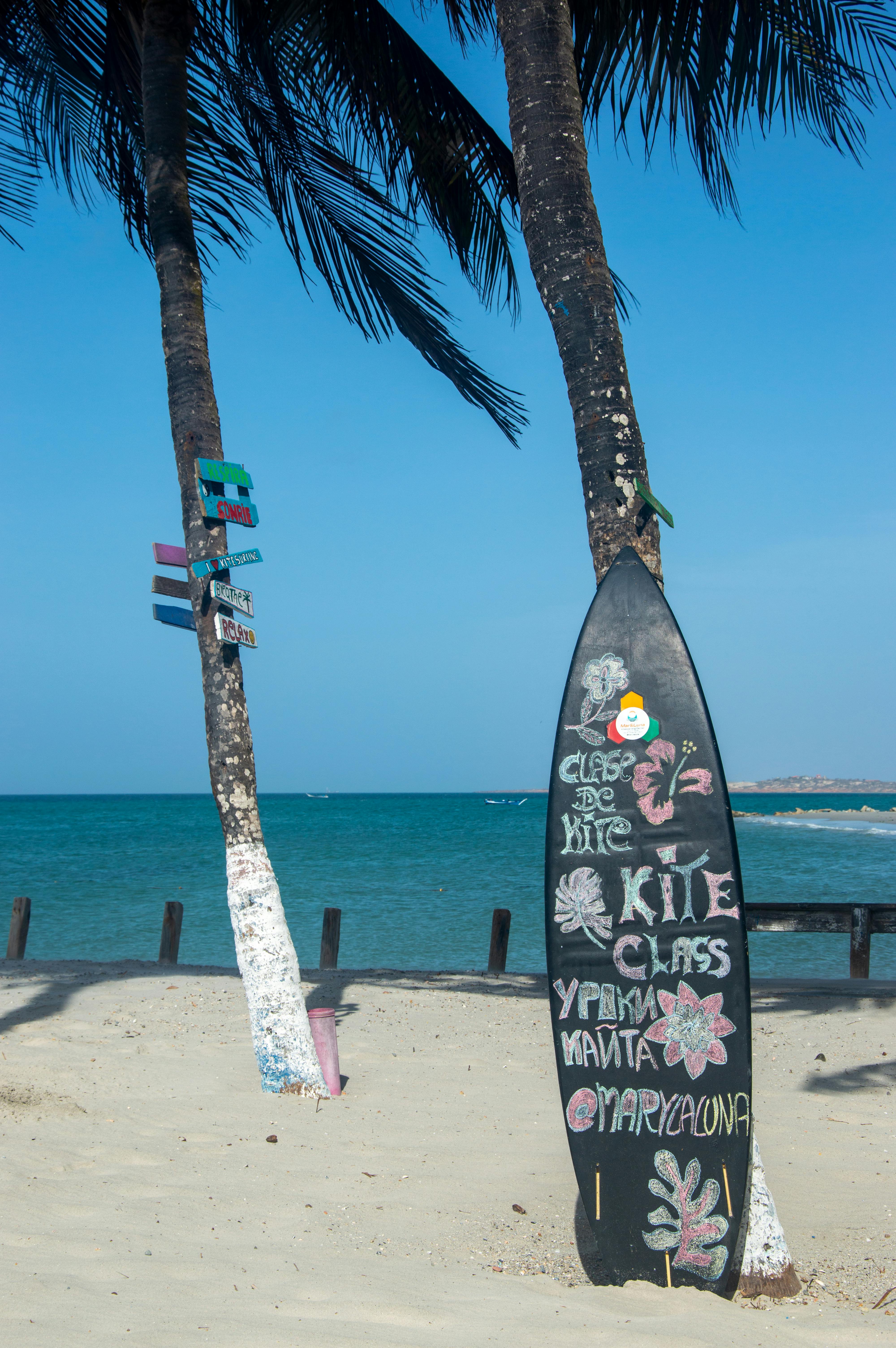 Signs on Beach · Free Stock Photo