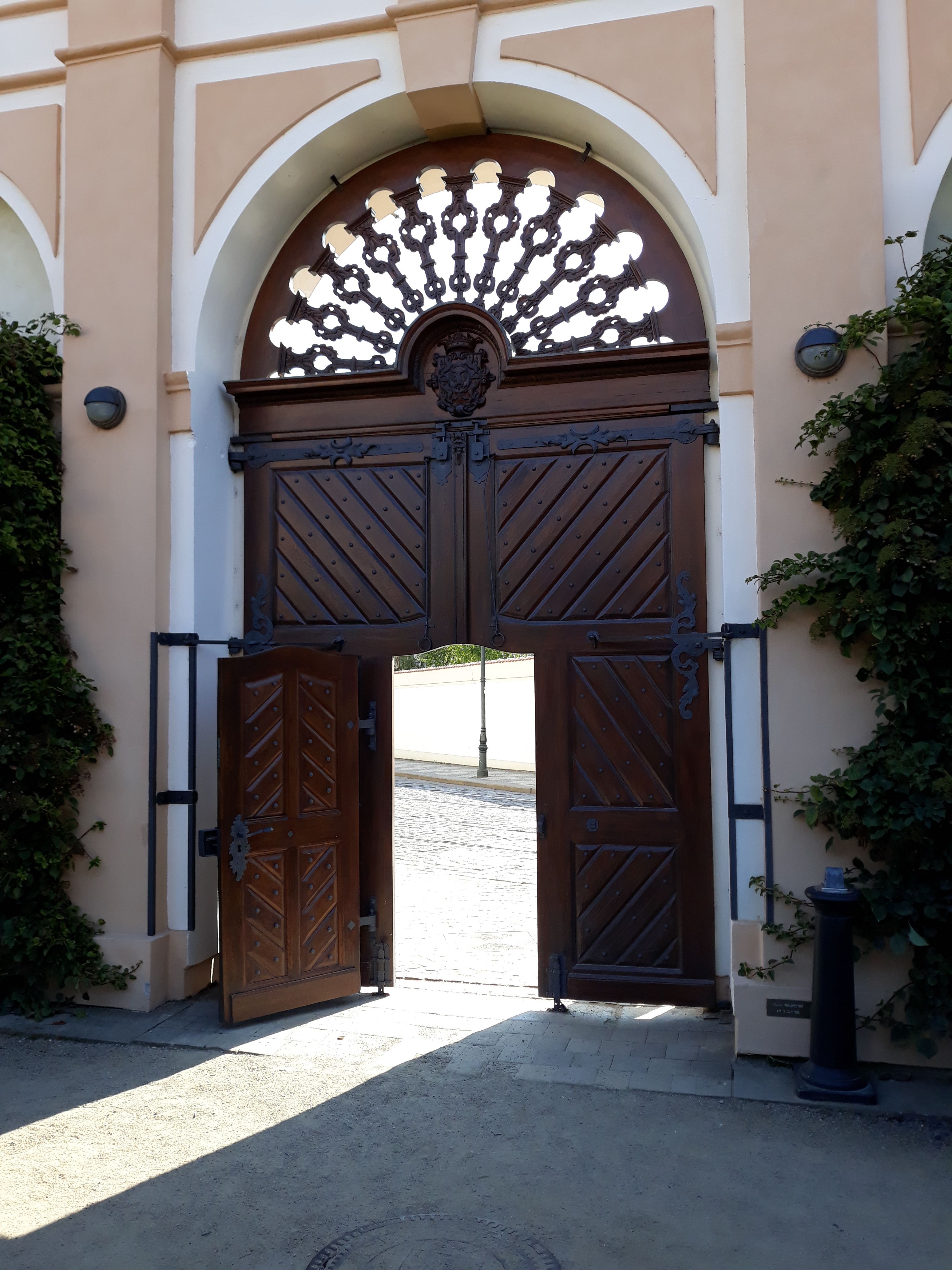 Arched Wooden Gate · Free Stock Photo