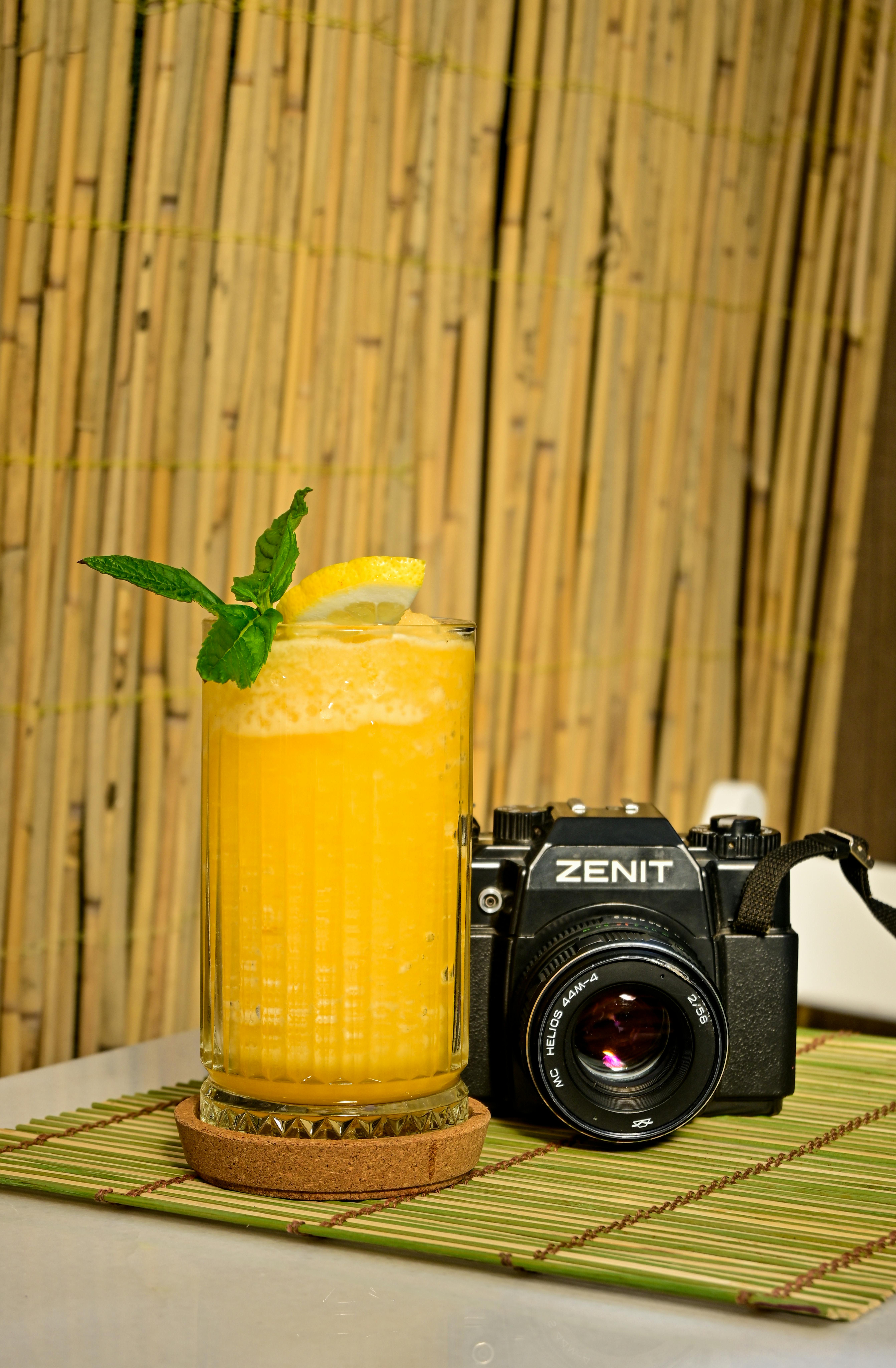 Drink and Fruit on Table · Free Stock Photo