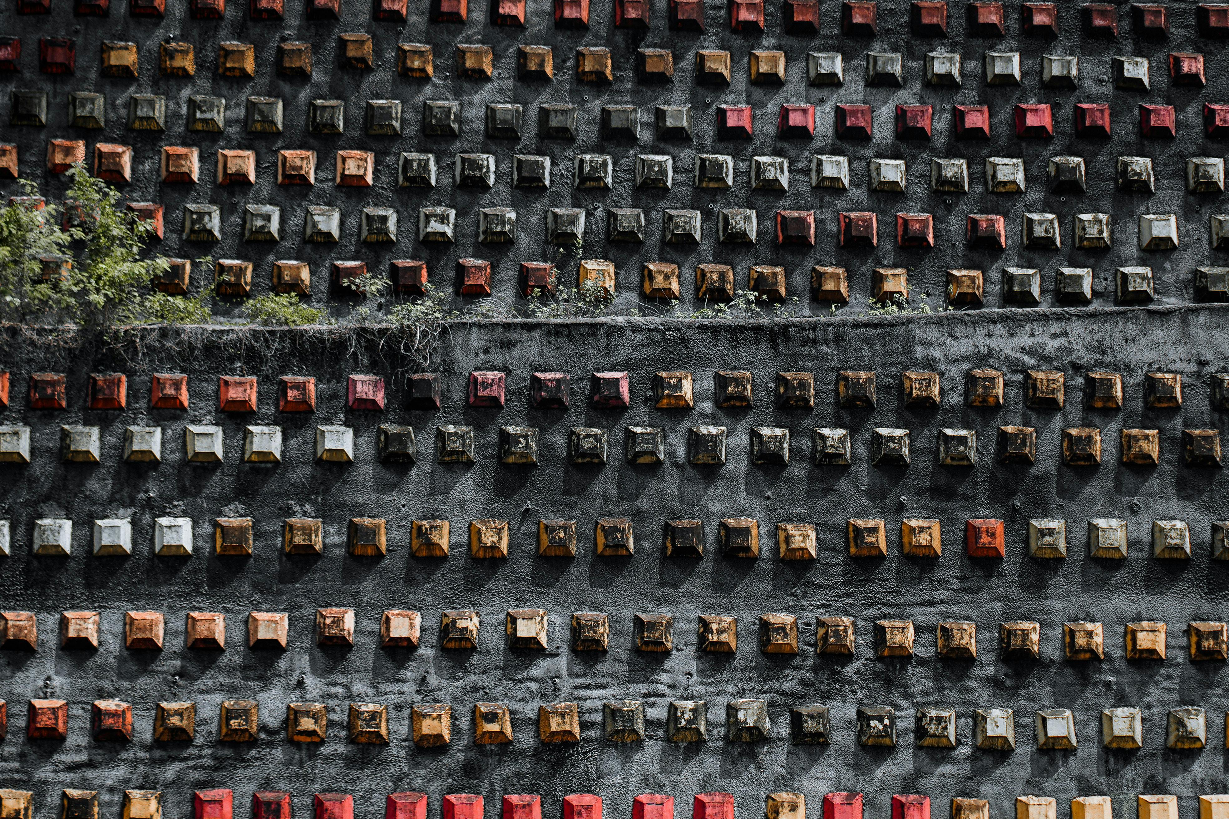 Abstract wall design · Free Stock Photo