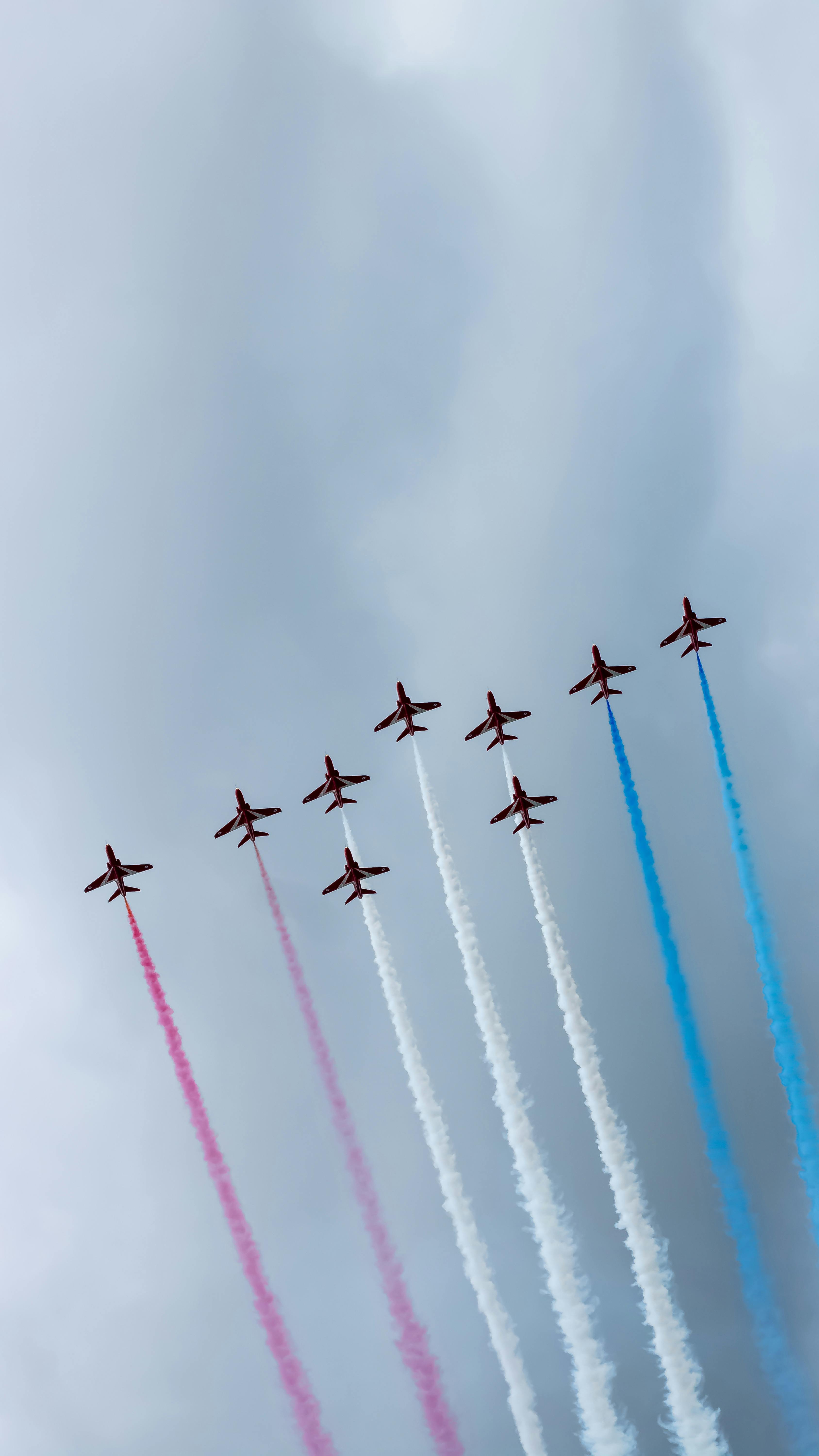 The Red Arrows 2024 · Free Stock Photo