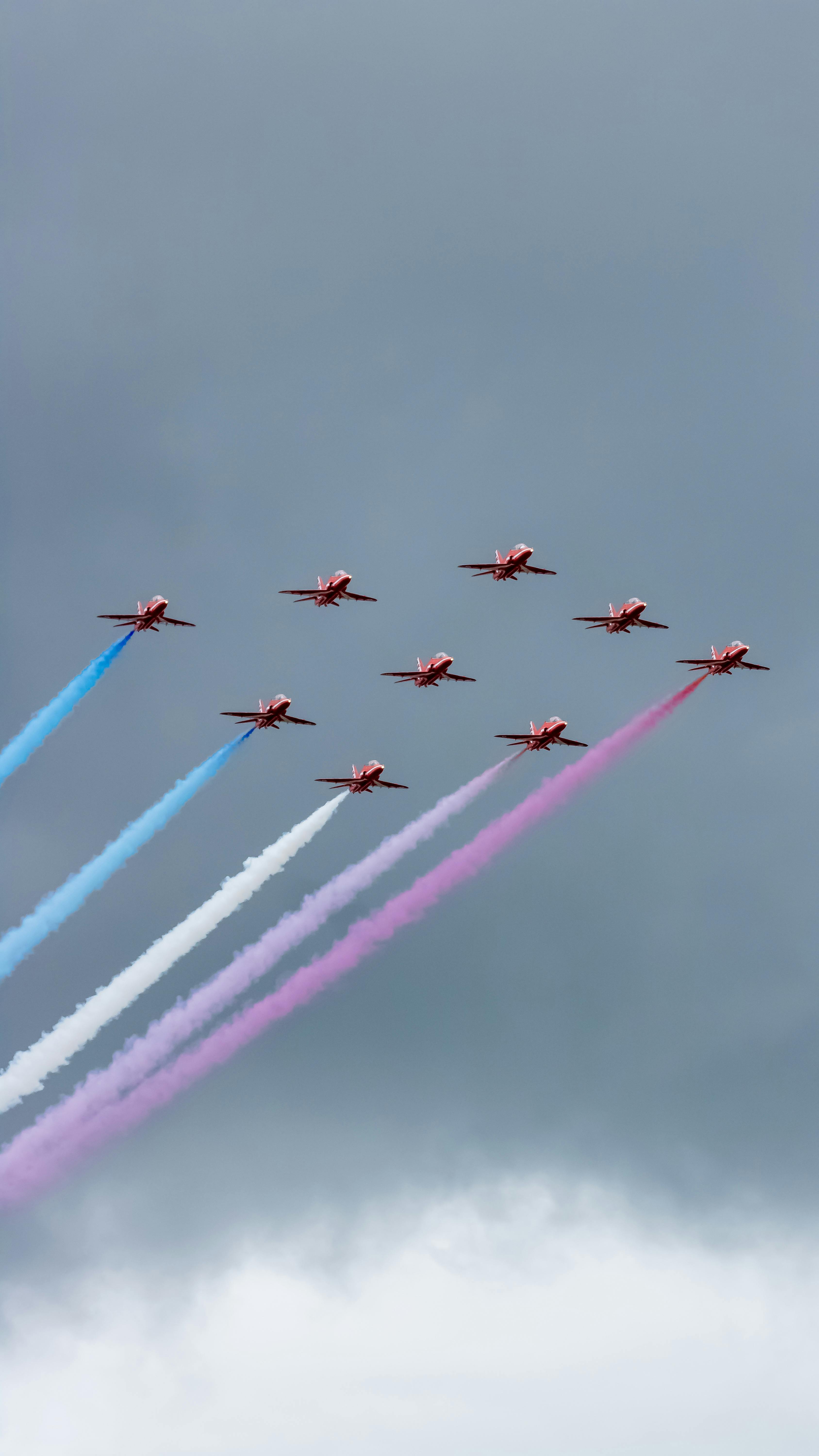 The Red Arrows 2024 · Free Stock Photo