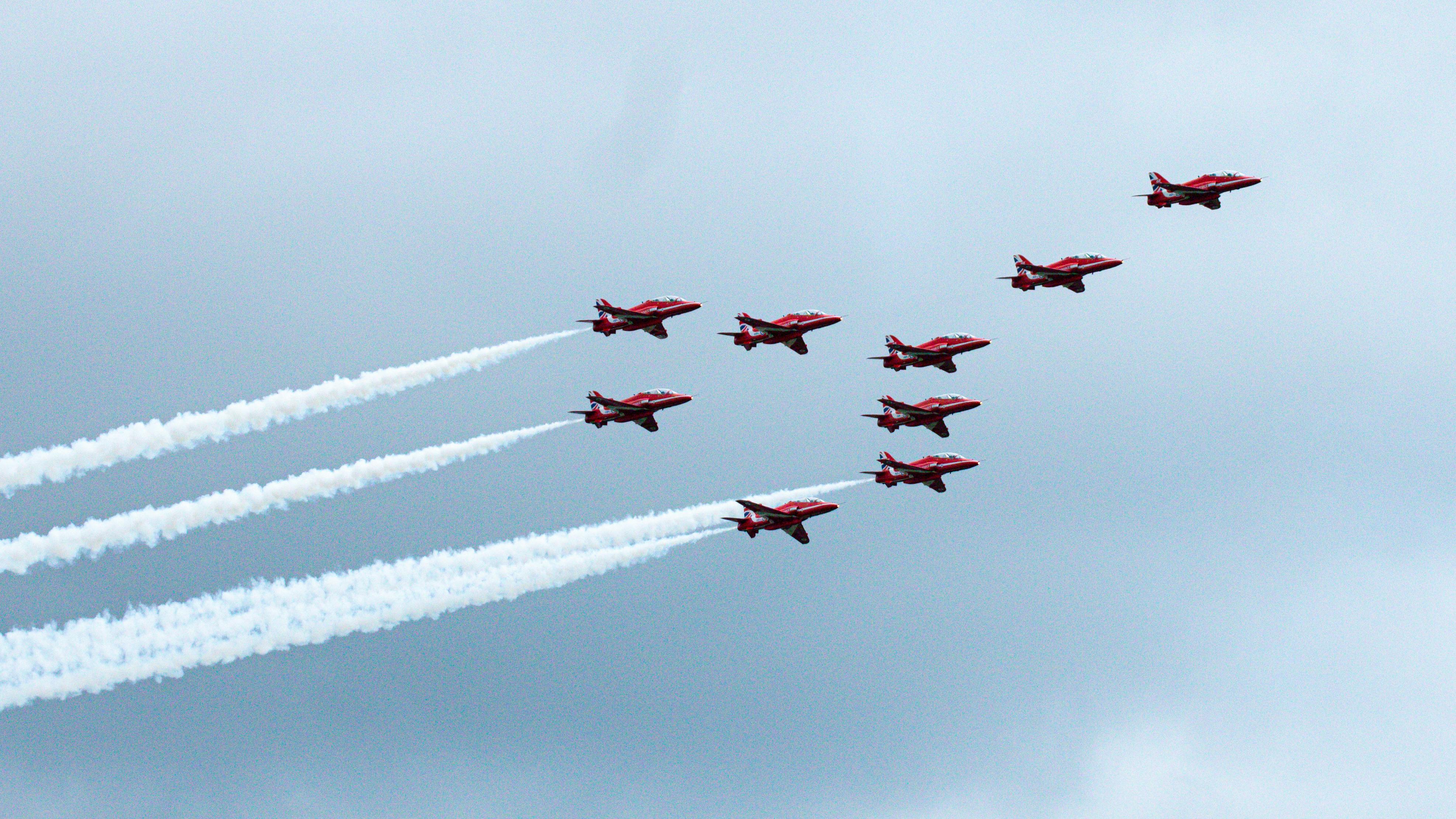 The Red Arrows 2024 · Free Stock Photo