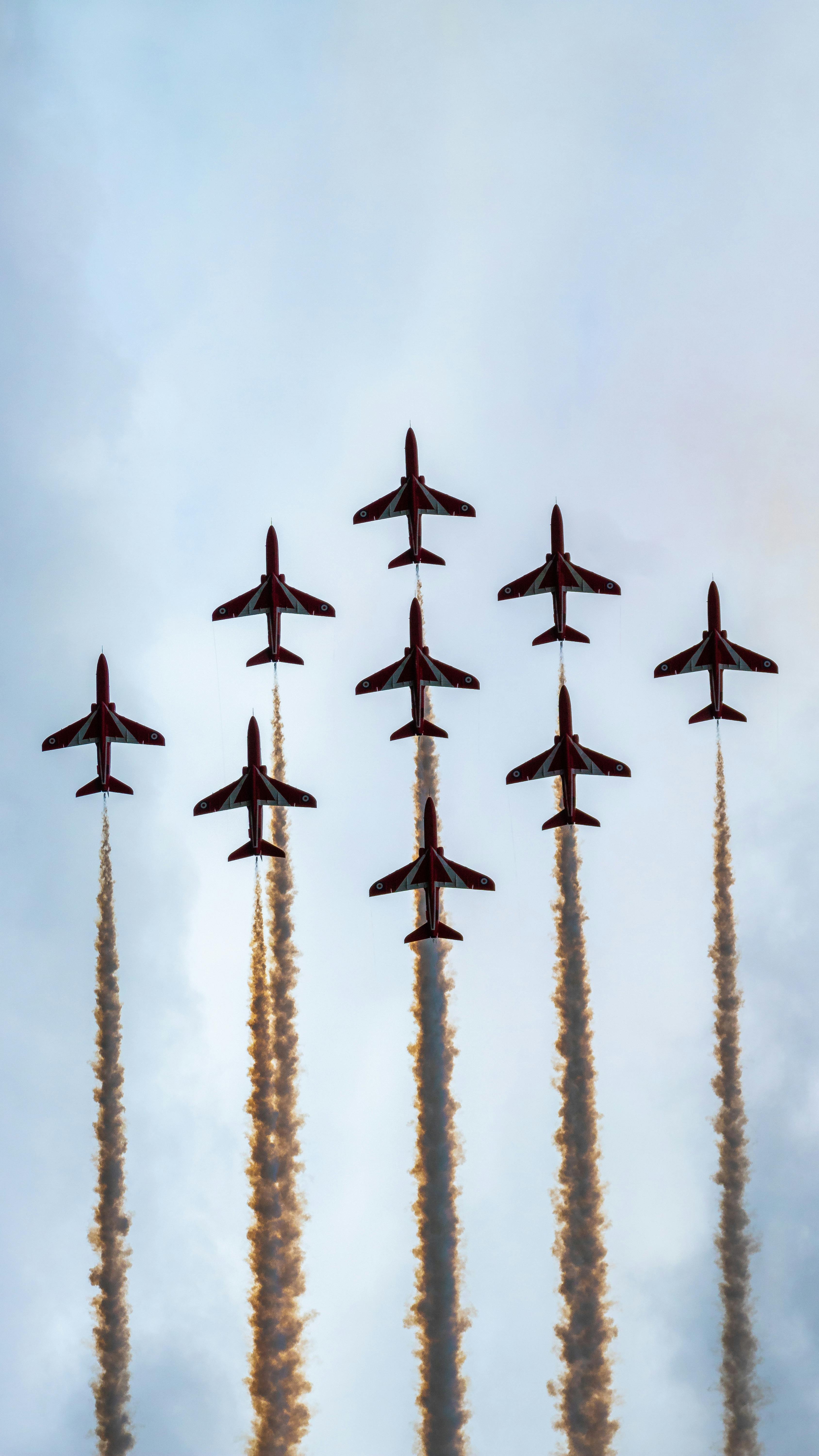 The Red Arrows 2024 · Free Stock Photo
